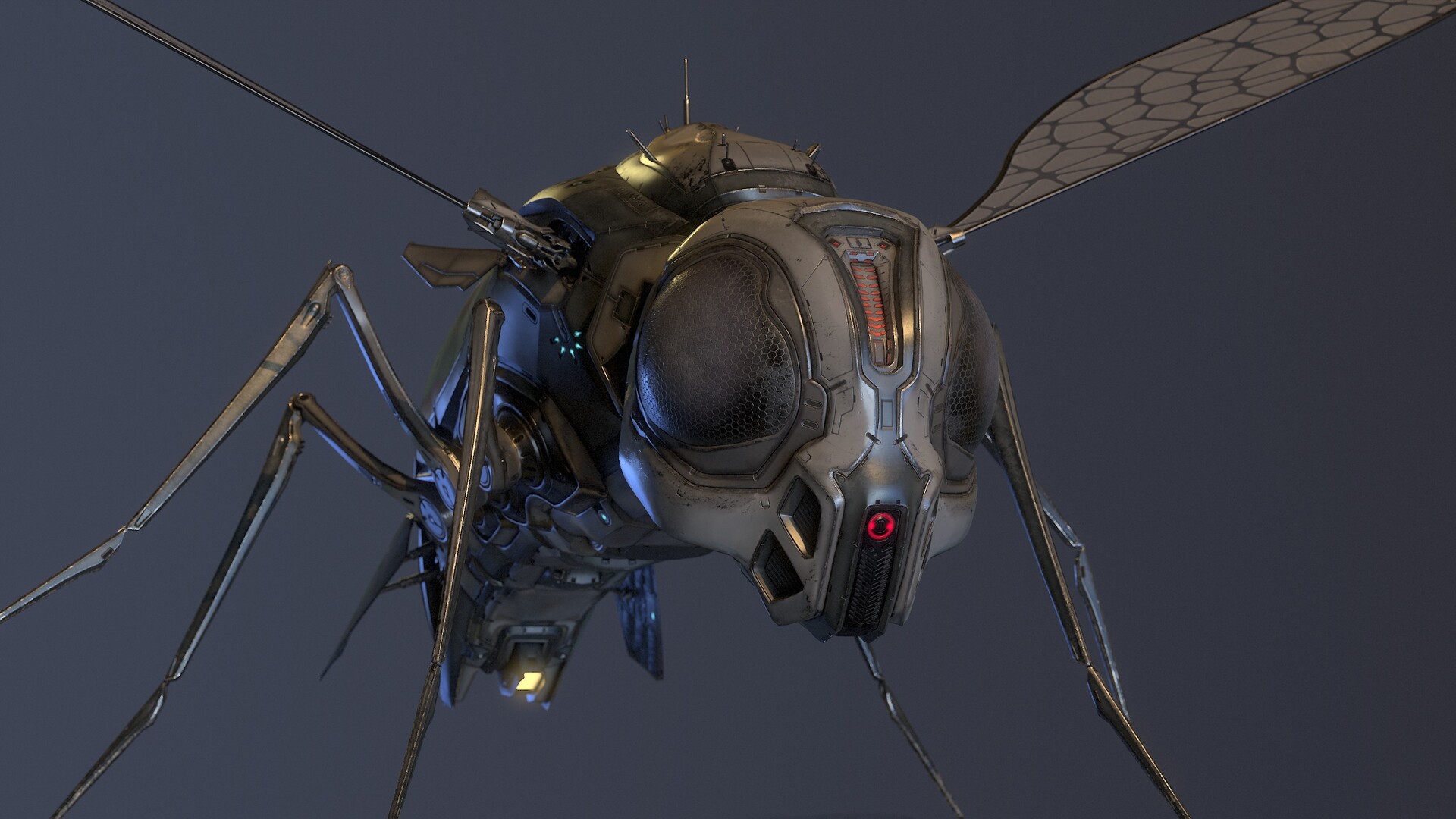 ArtStation - Mechanical Fly