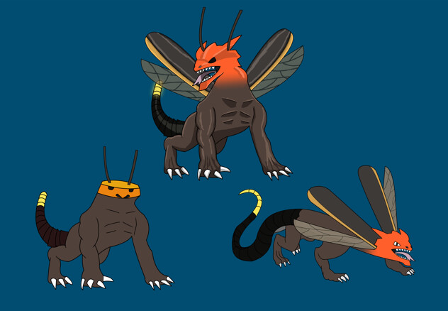 ArtStation - Firefly x Dragon Concept Art