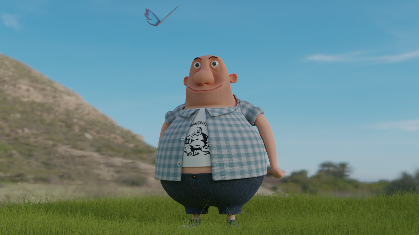 Alexander Pokalyukhin - Bodhisattva and Butterfly