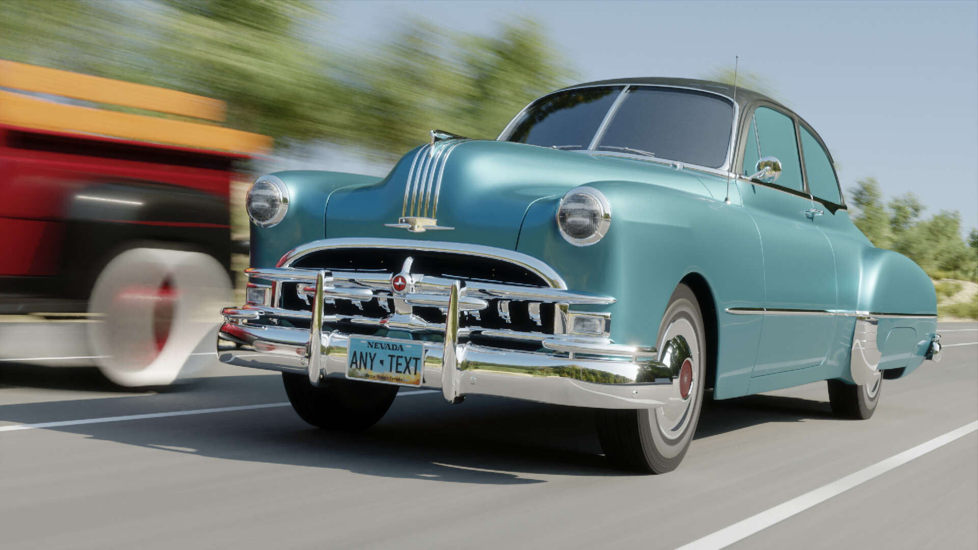 ArtStation - 1949 Pontiac Chieftain