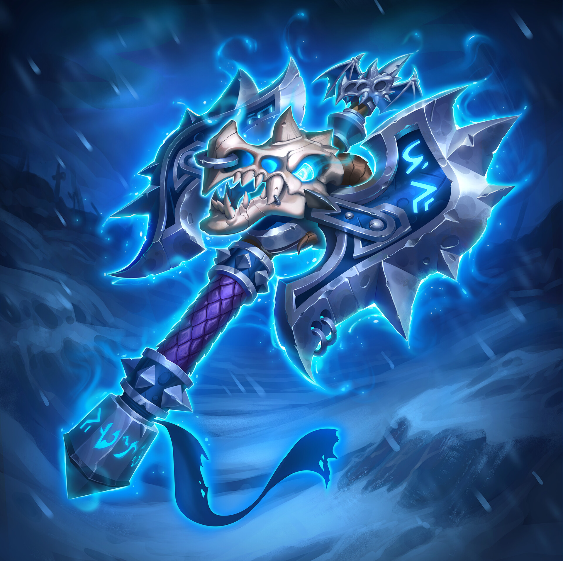 ArtStation - Death Knight Axe - FanArt Brawl