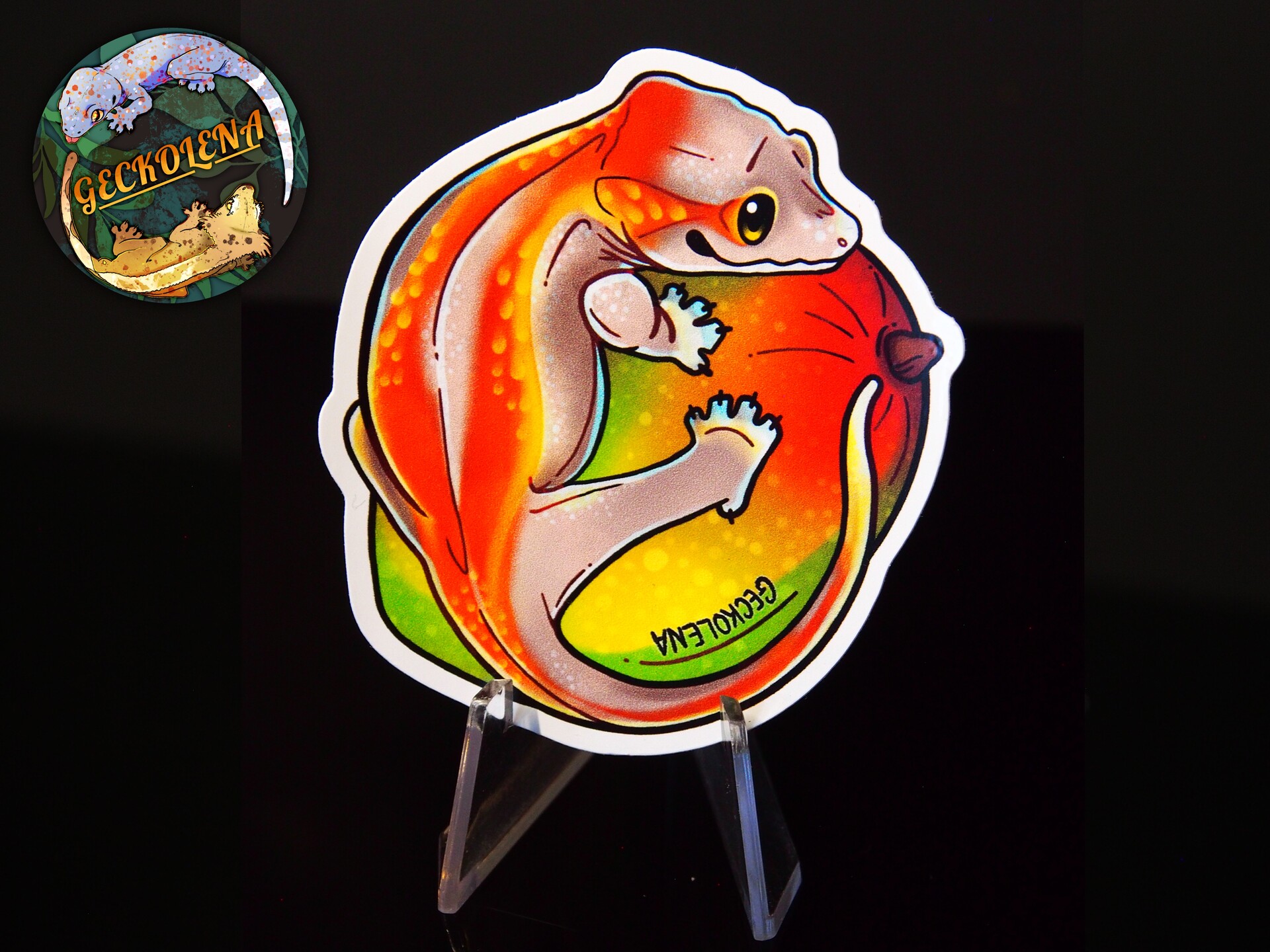 ArtStation - Gargoyle Gecko Sticker