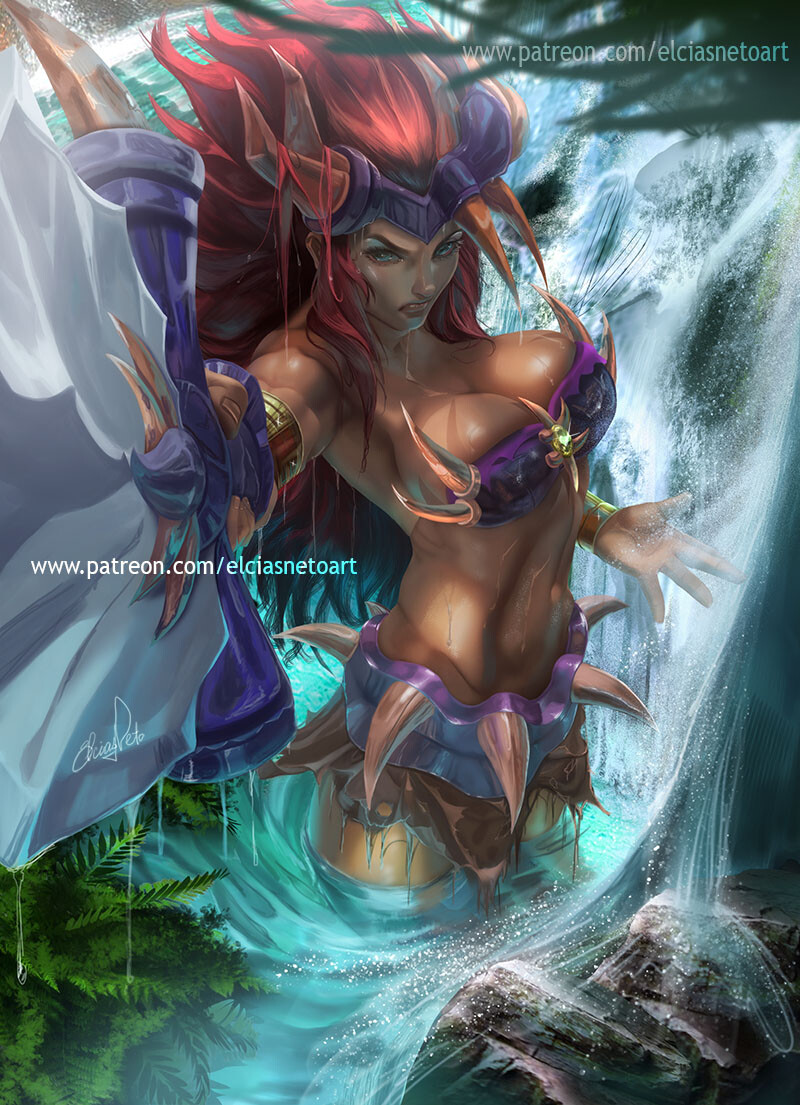 ArtStation - Amazoness Sword Woman