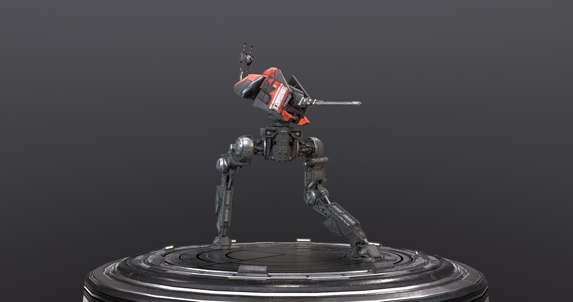 ArtStation - Hunter - Light Assault Bot