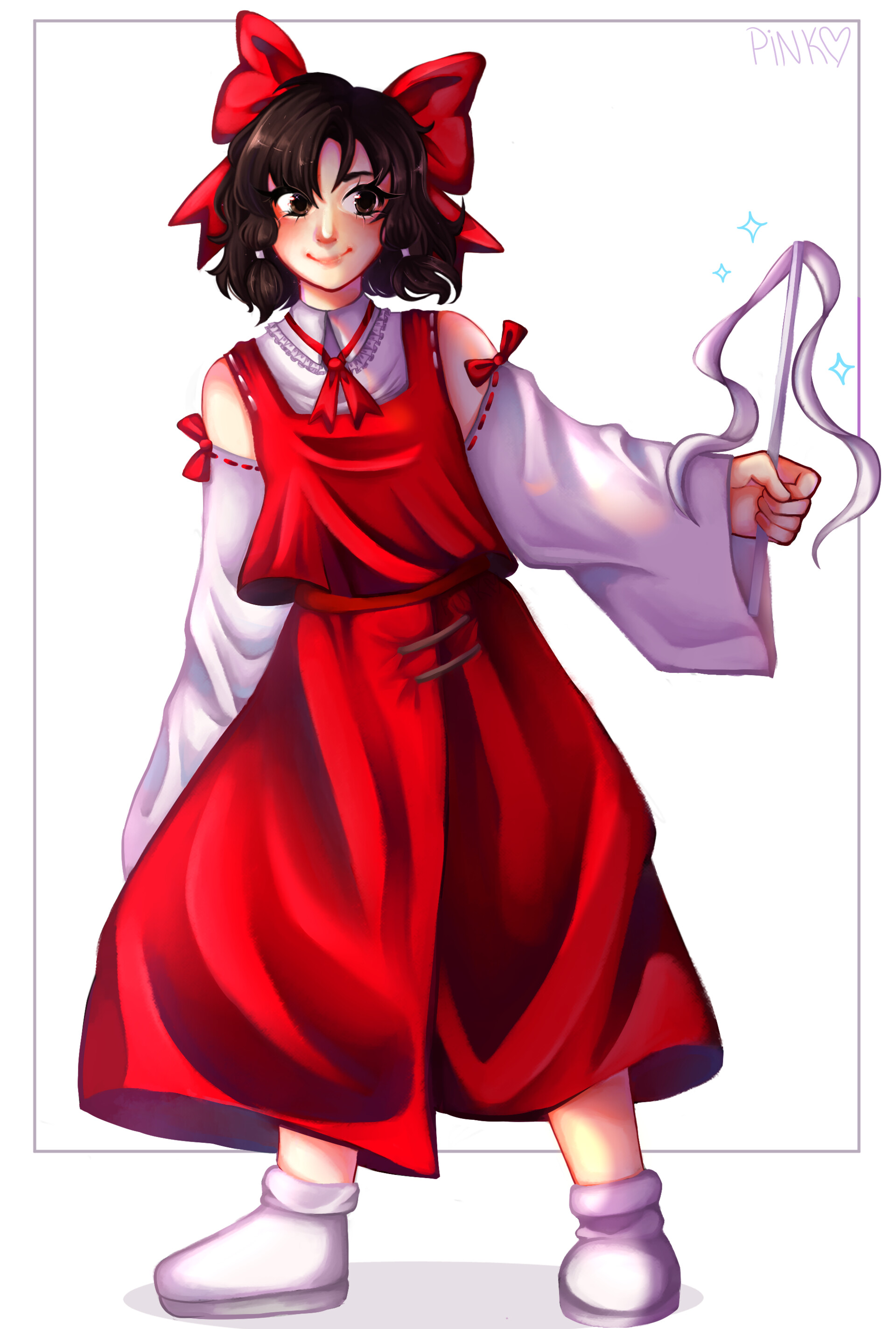 ArtStation - Reimu Hakurei