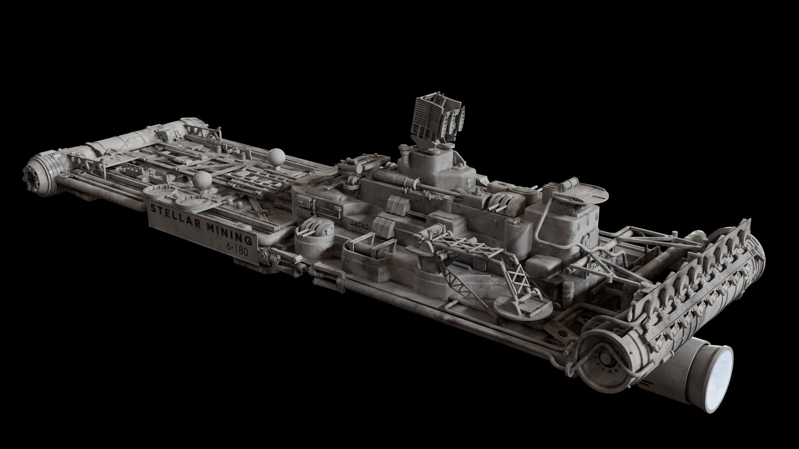 Mike Hanson - BSG Colonial Fleet - Stellar Mining Ship