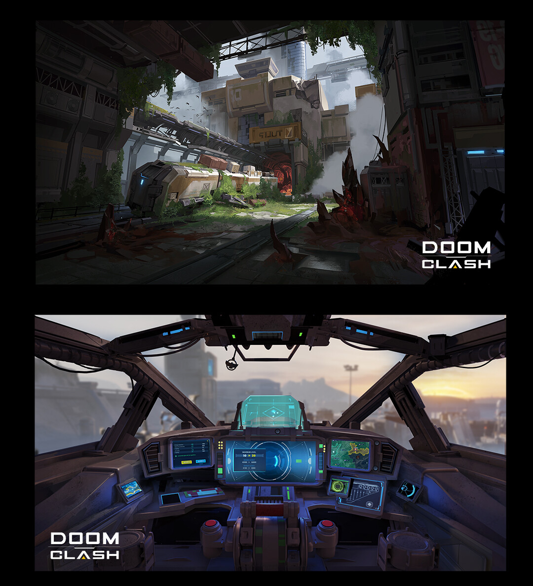 liao robin - DOOM CLASH concept