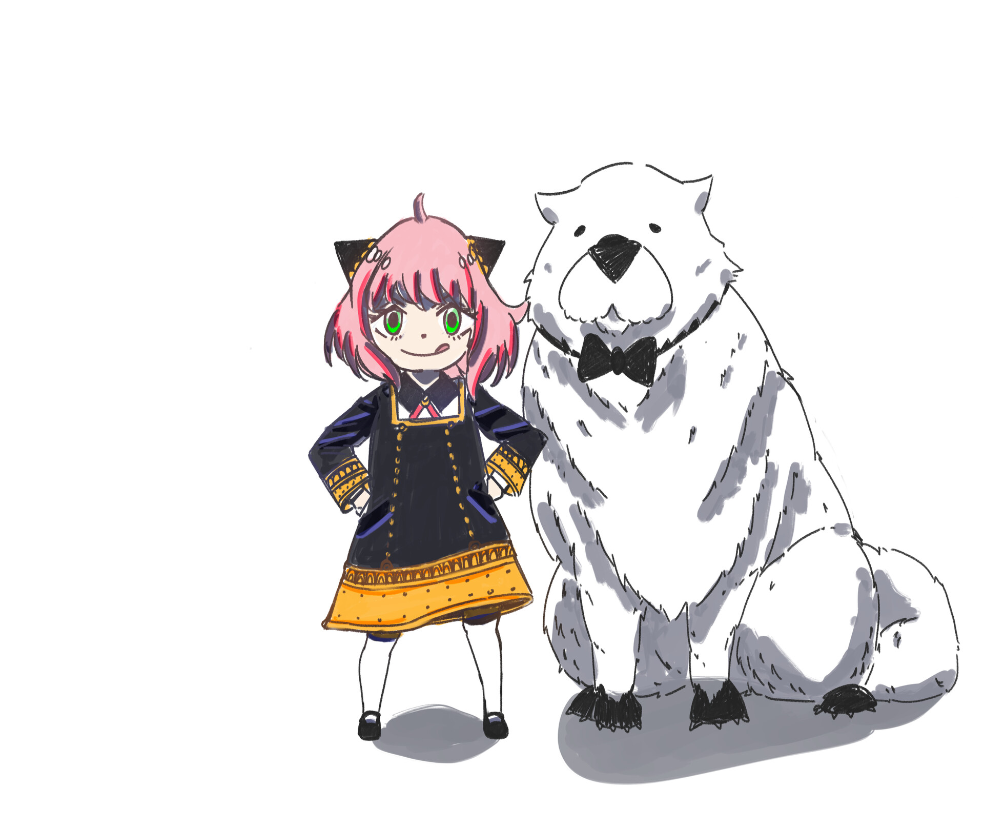 ArtStation - anya e bond