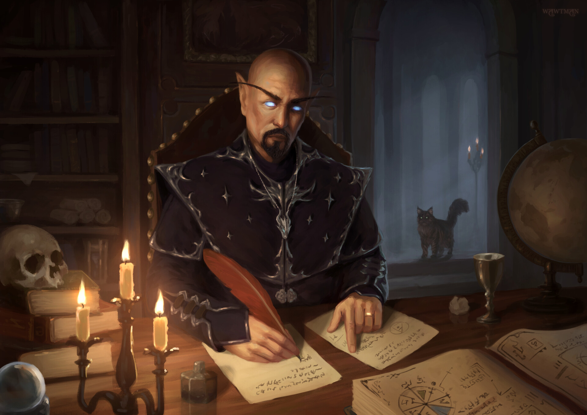 ArtStation - High Wizard Halas