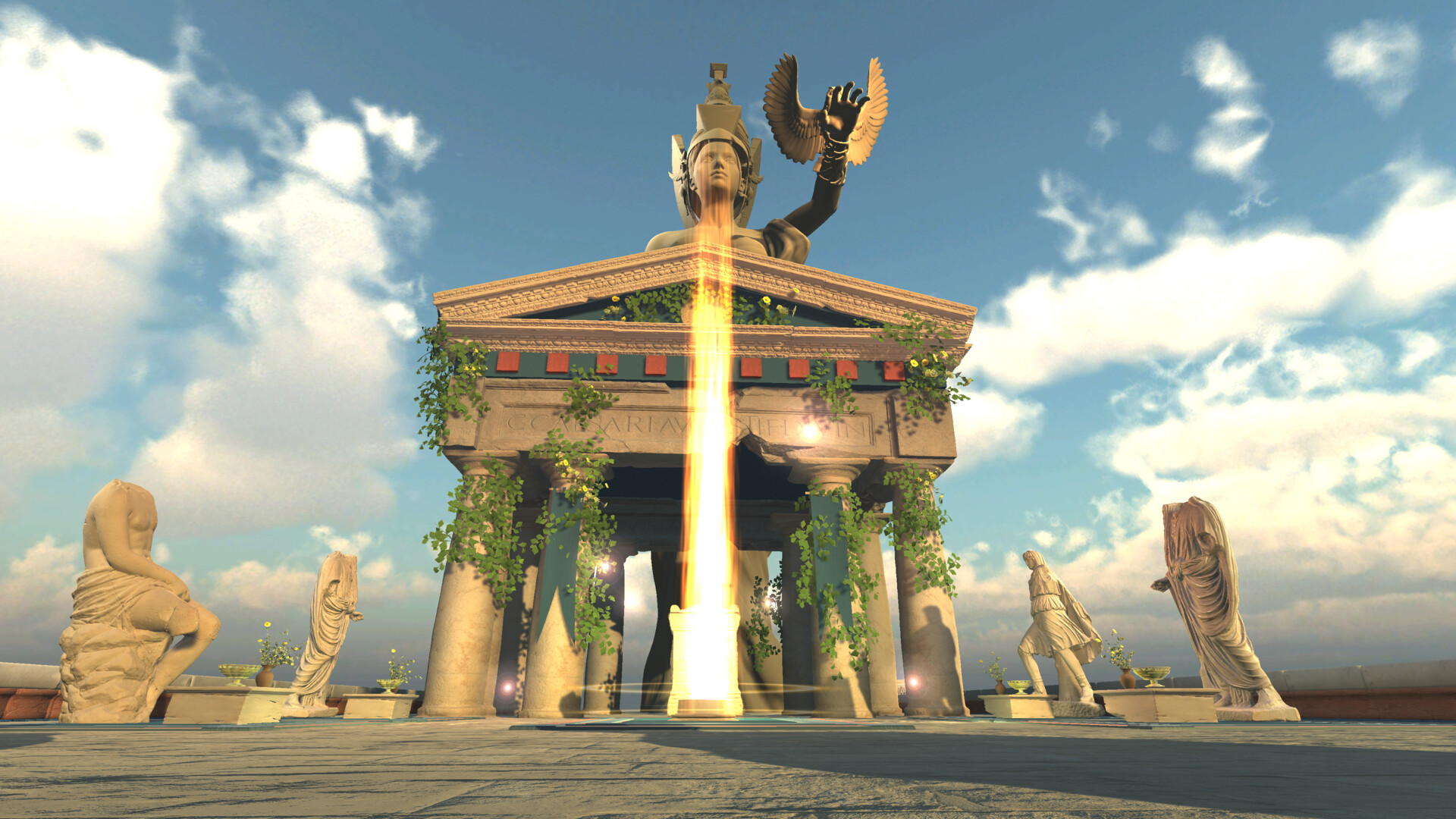ArtStation - Temple of Athena| practice work