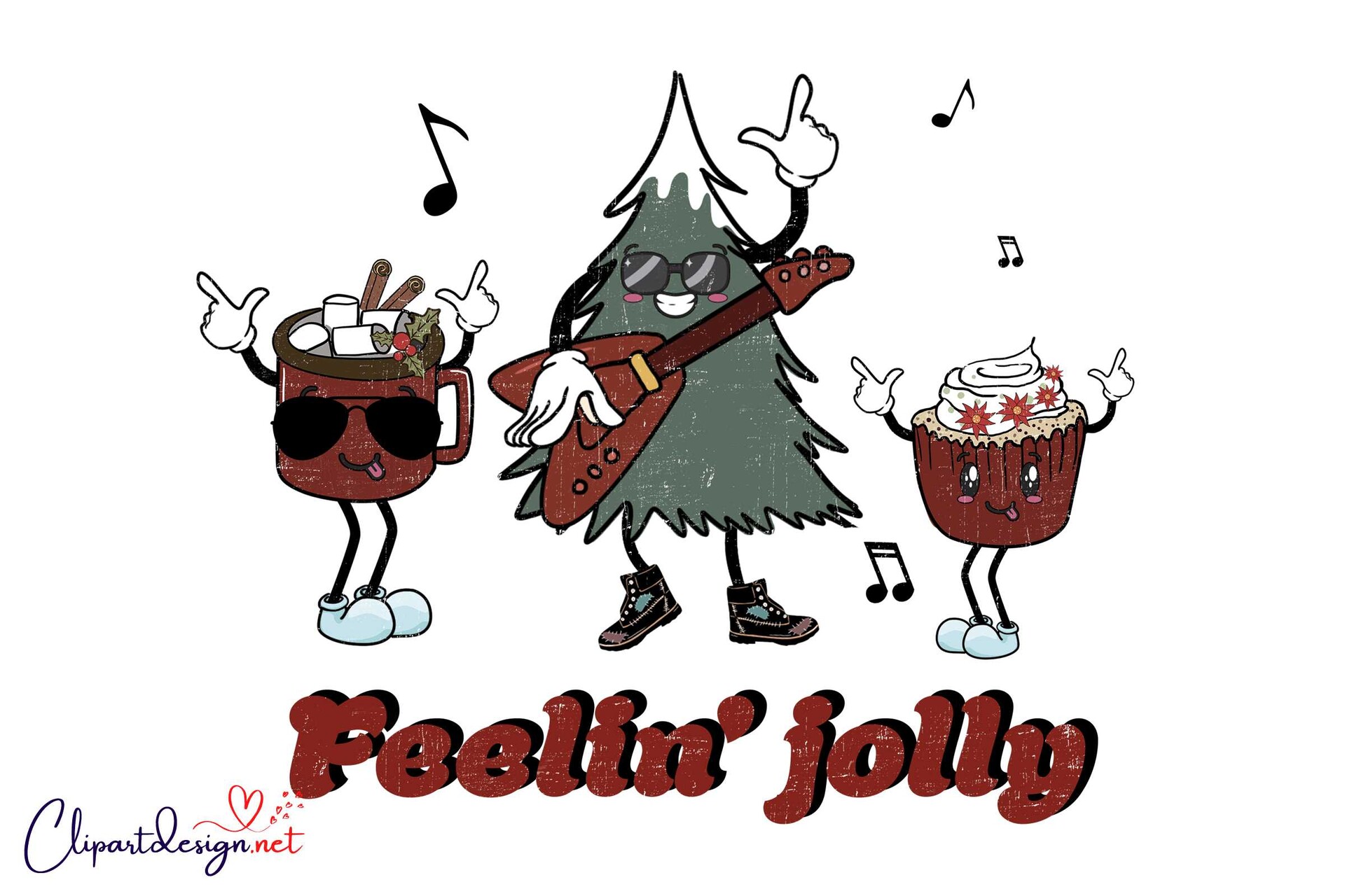 ArtStation - Feelin Jolly Christmas Fictional Characters Dancing ...