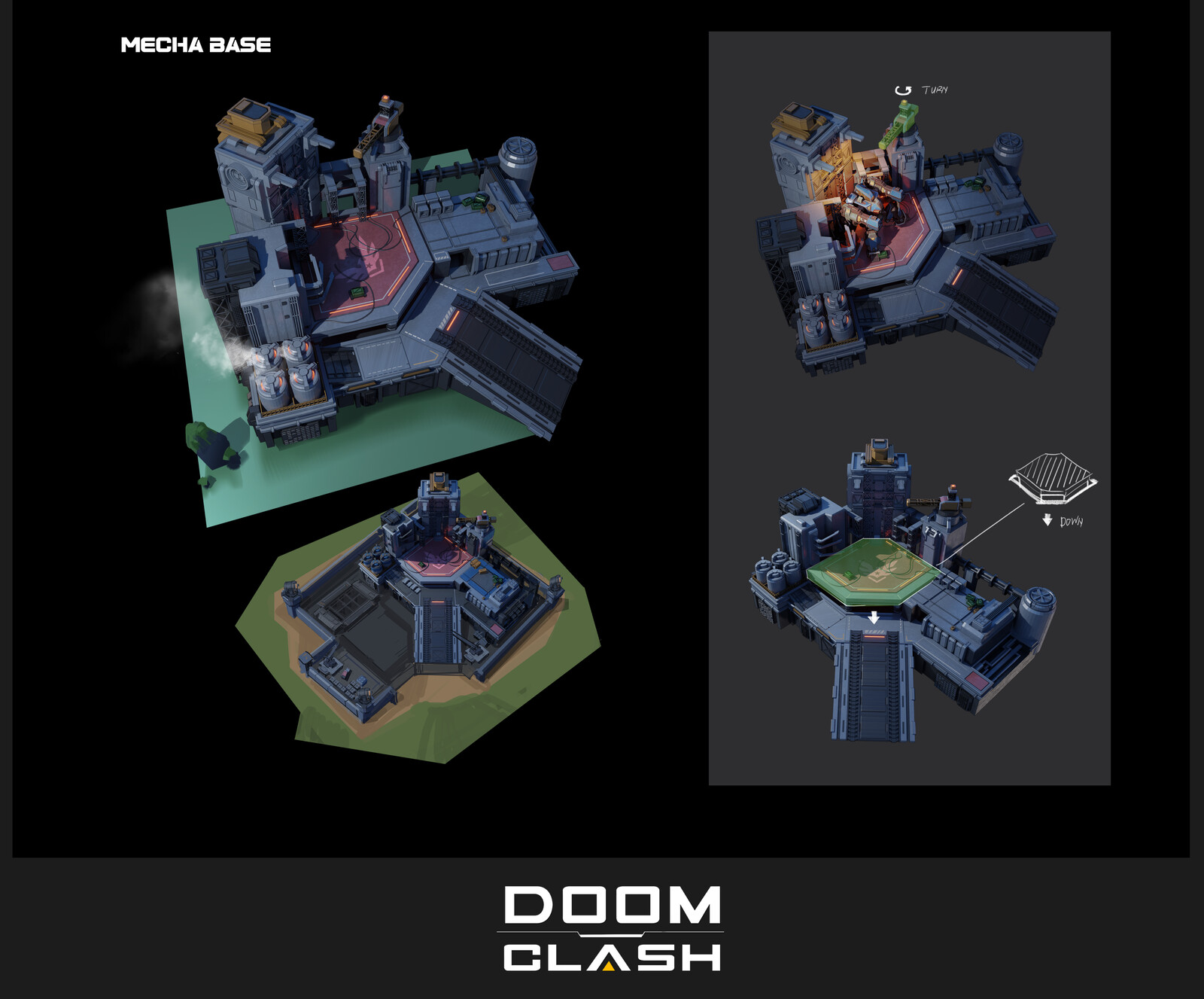 liao robin - DOOM CLASH concept