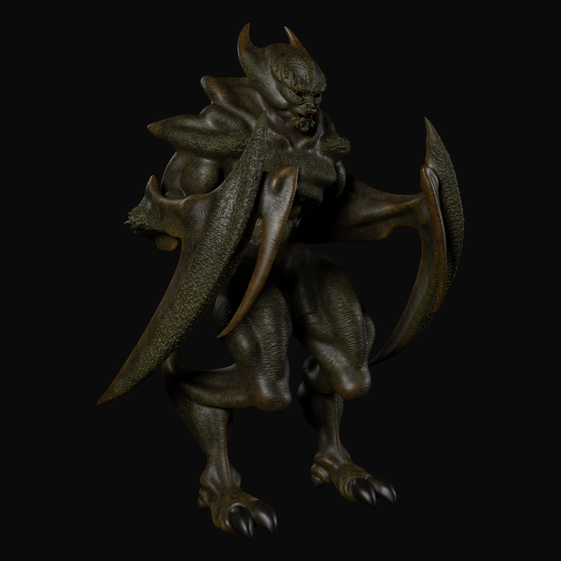 ArtStation - Green Scyther - Killer Mantis