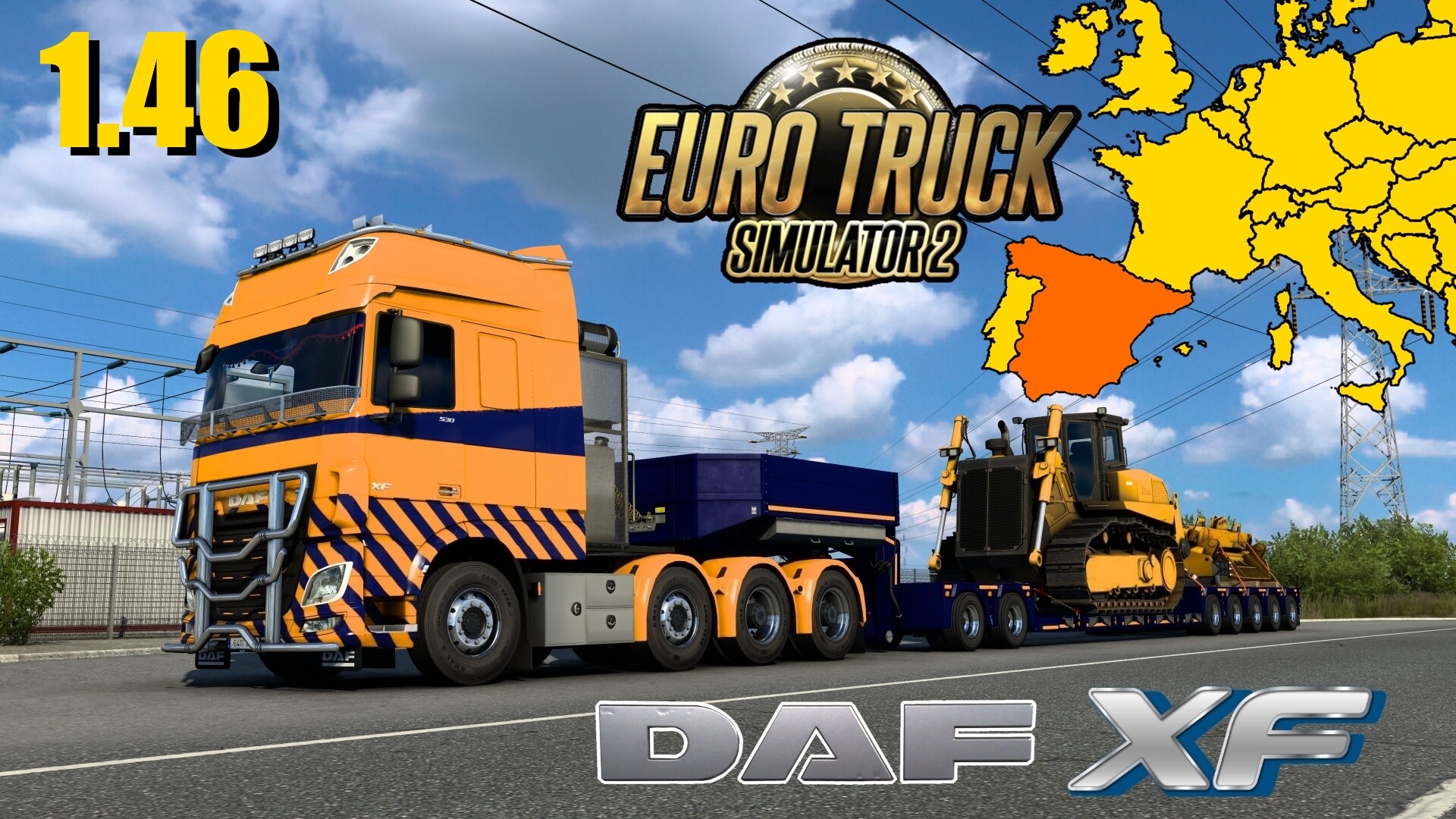 ArtStation - DAF XF in Iberia - ETS2
