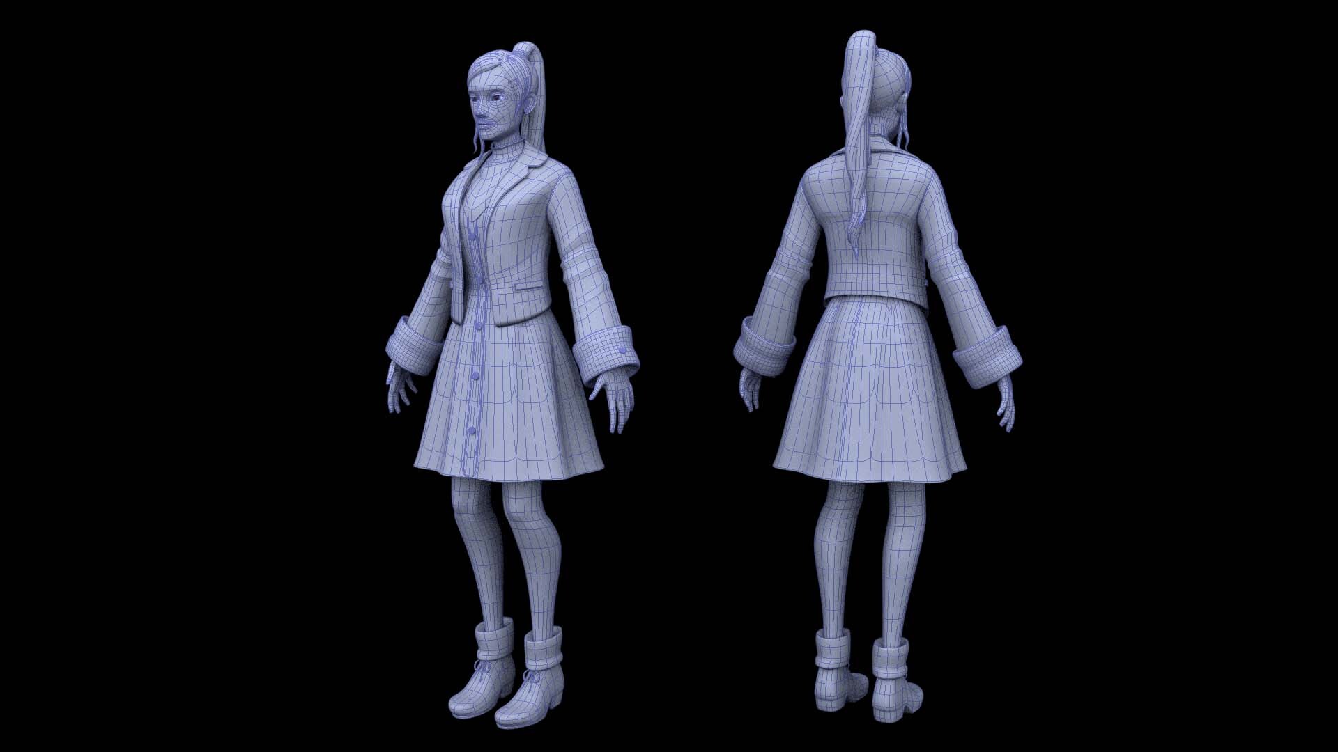 ArtStation - Woman 3D model