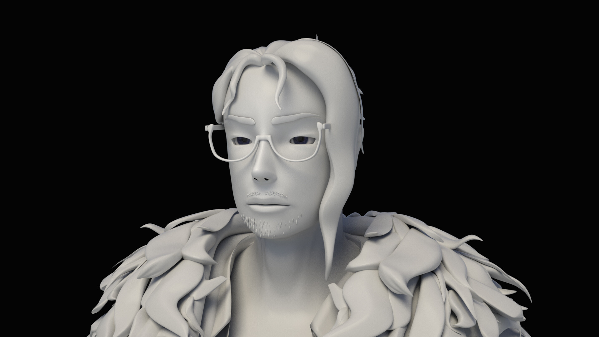 Naoko Tan - Full clothed 3D model