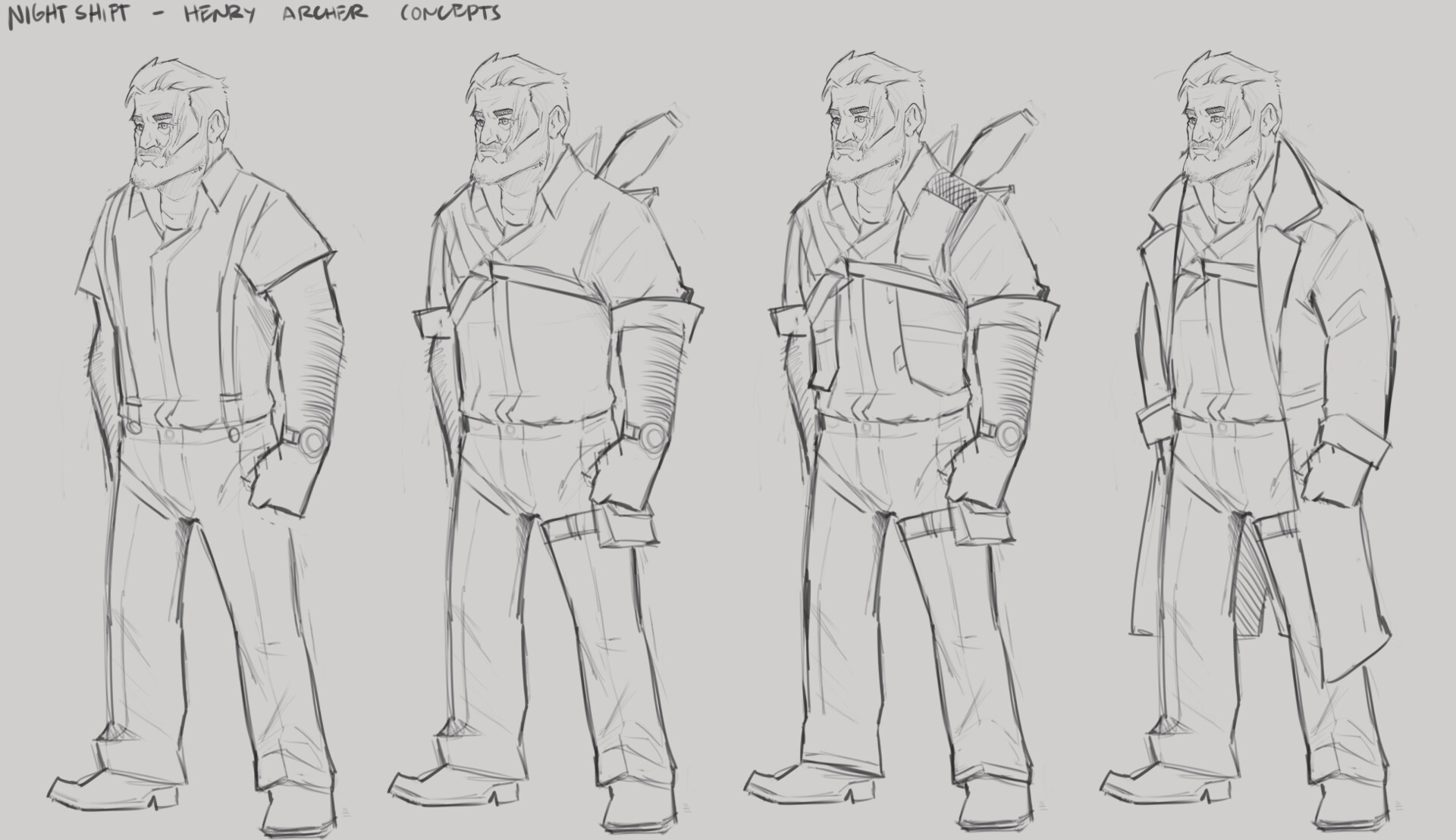 E -Specter - [CANCELLED] Night Shift - miscellaneous concepts