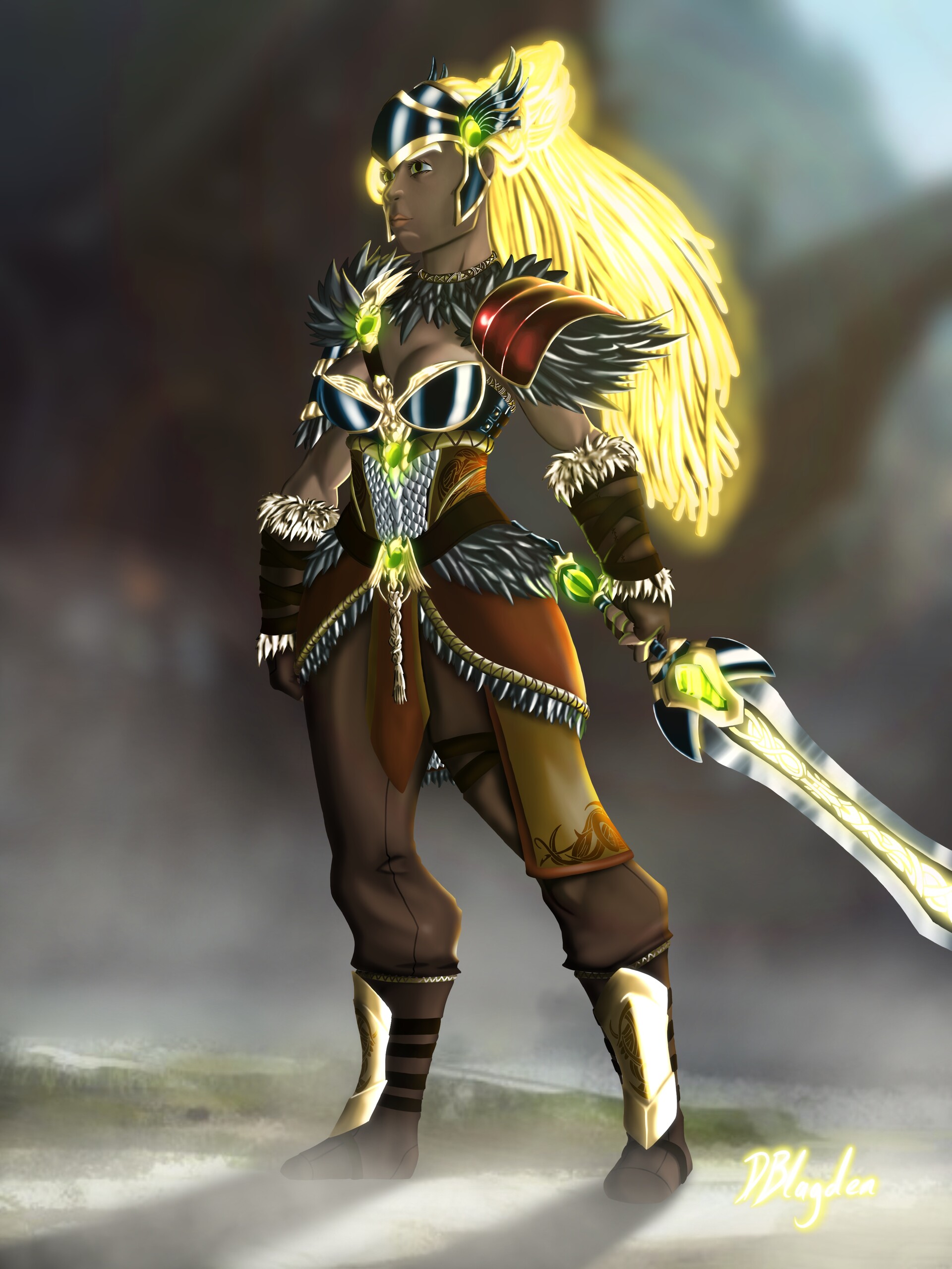 ArtStation - Queen of the Valkyrie Freya