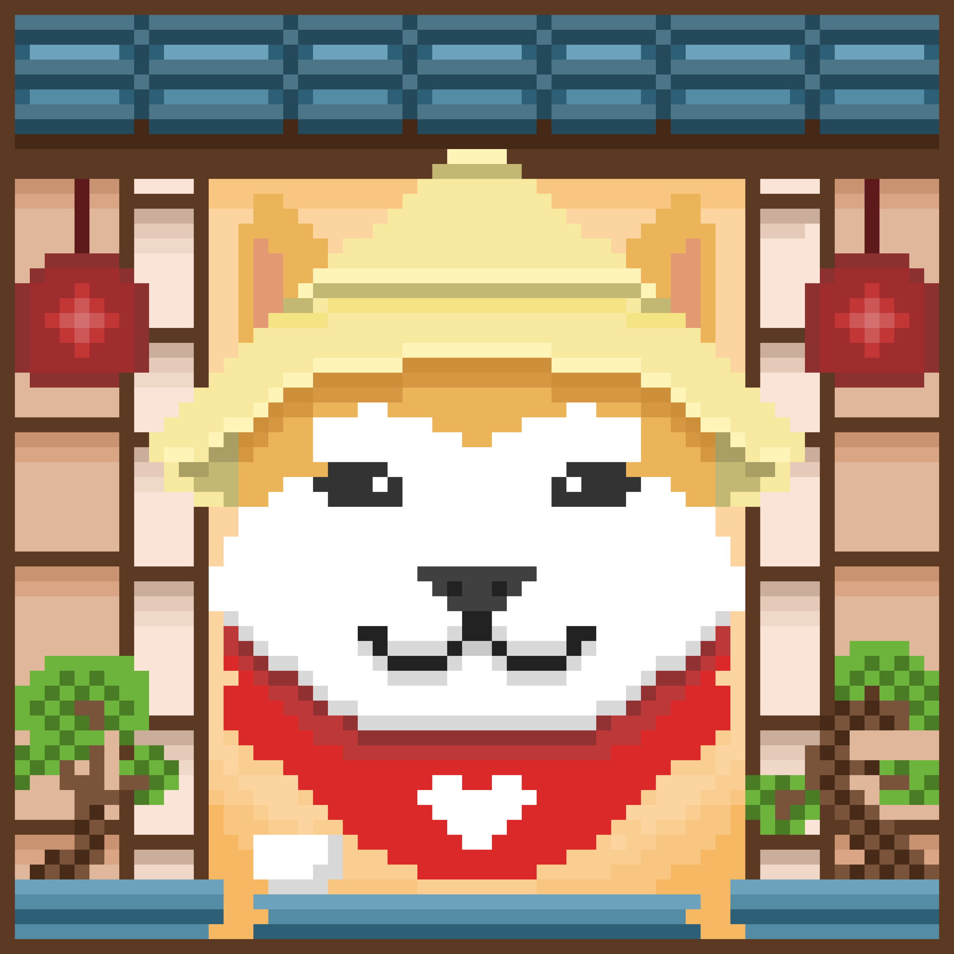 ArtStation - colección de perritos en pixeles