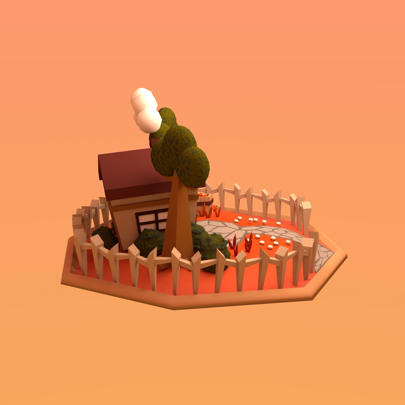 Leigh M. - 2019 Project - Cozy Diorama