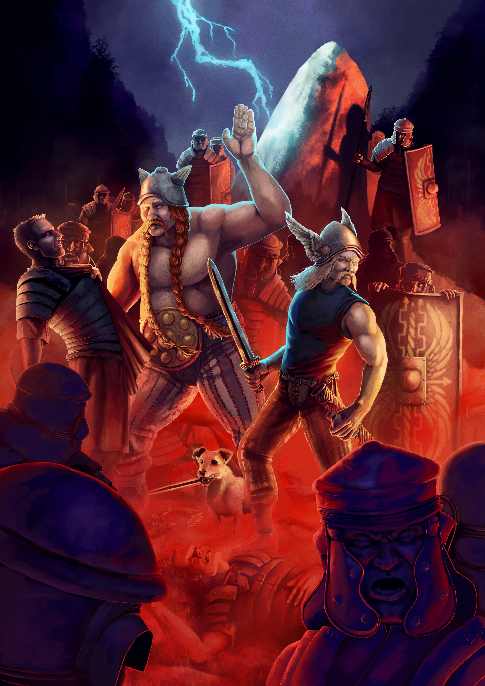 ArtStation - Asterix & Obelix