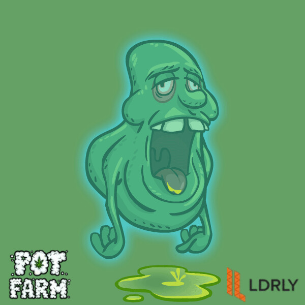 ArtStation - Looping Animated Slime Ghost