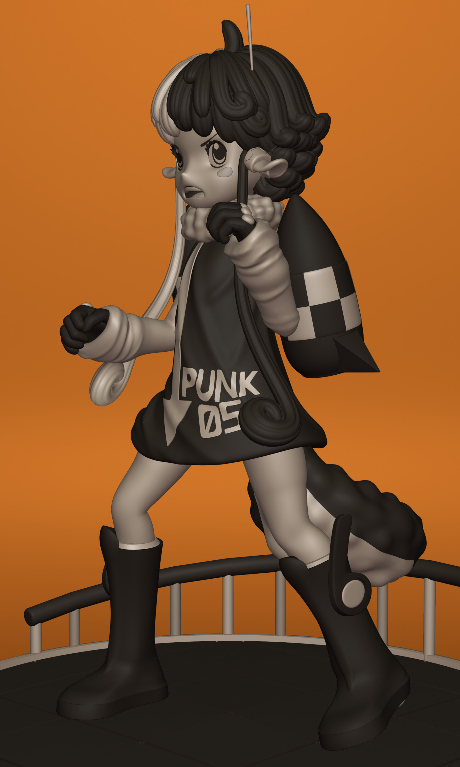 Gabriel Parra - ONE PIECE VEGAPUNK ATLAS FIGURE SCULPT