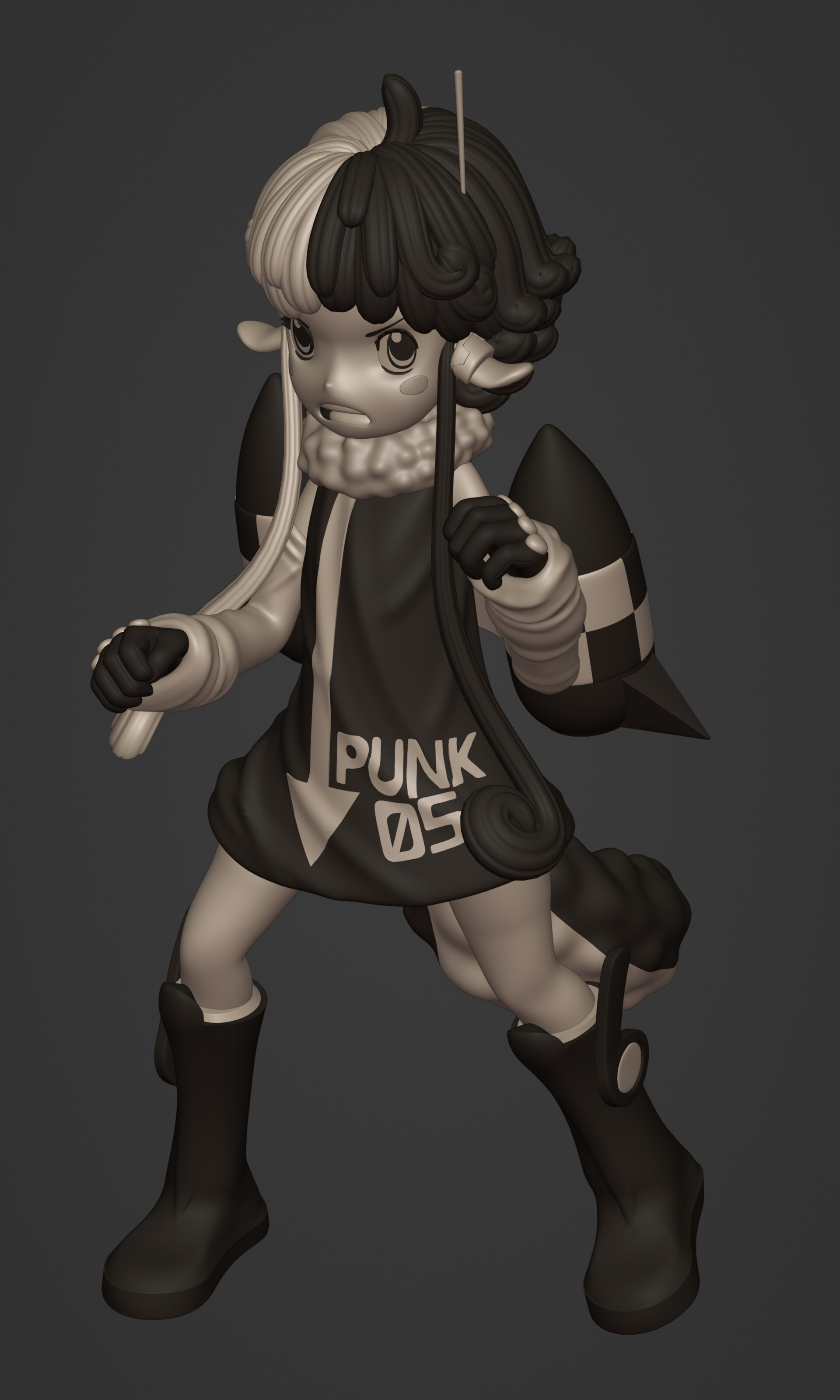 Gabriel Parra - ONE PIECE VEGAPUNK ATLAS FIGURE SCULPT