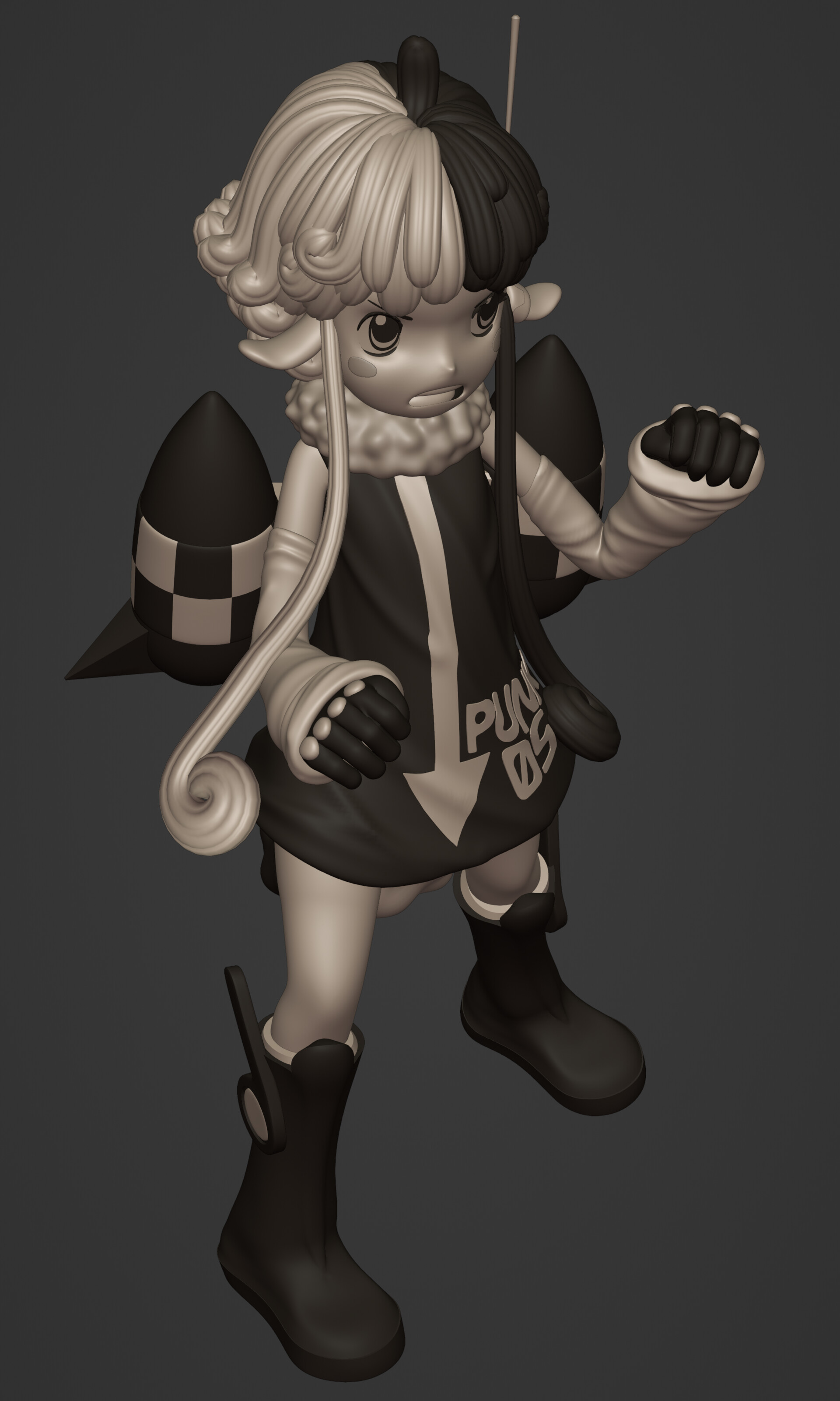 Gabriel Parra - ONE PIECE VEGAPUNK ATLAS FIGURE SCULPT