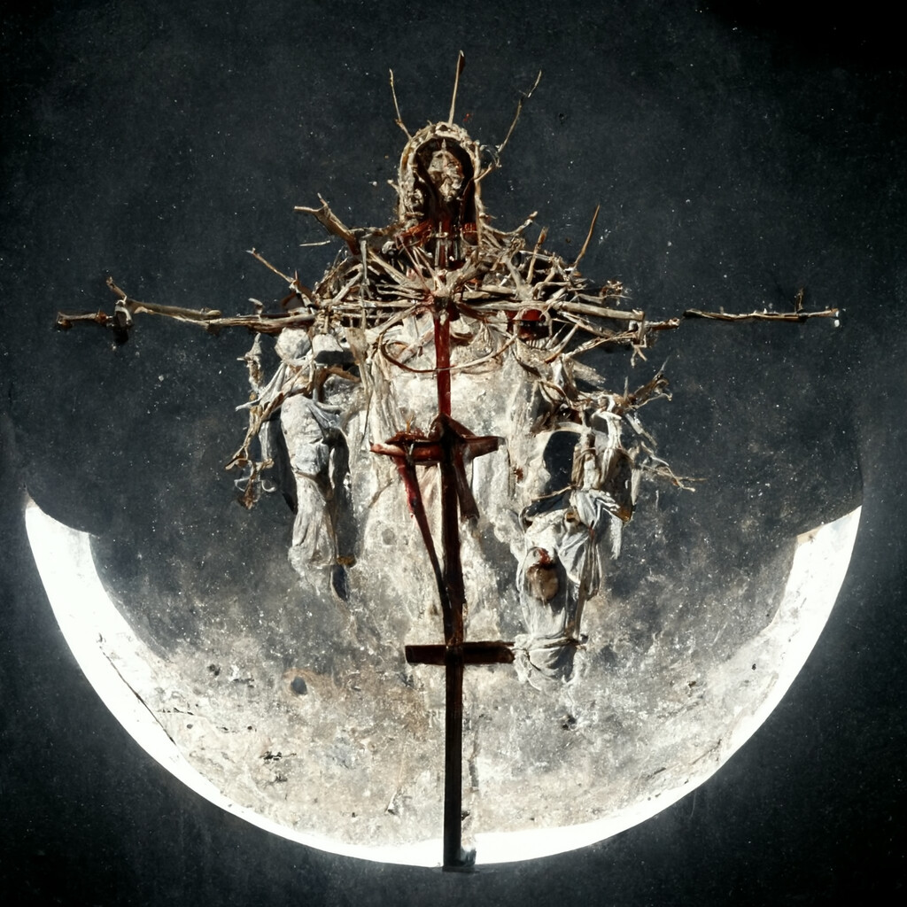ArtStation - The Cross and the Moon