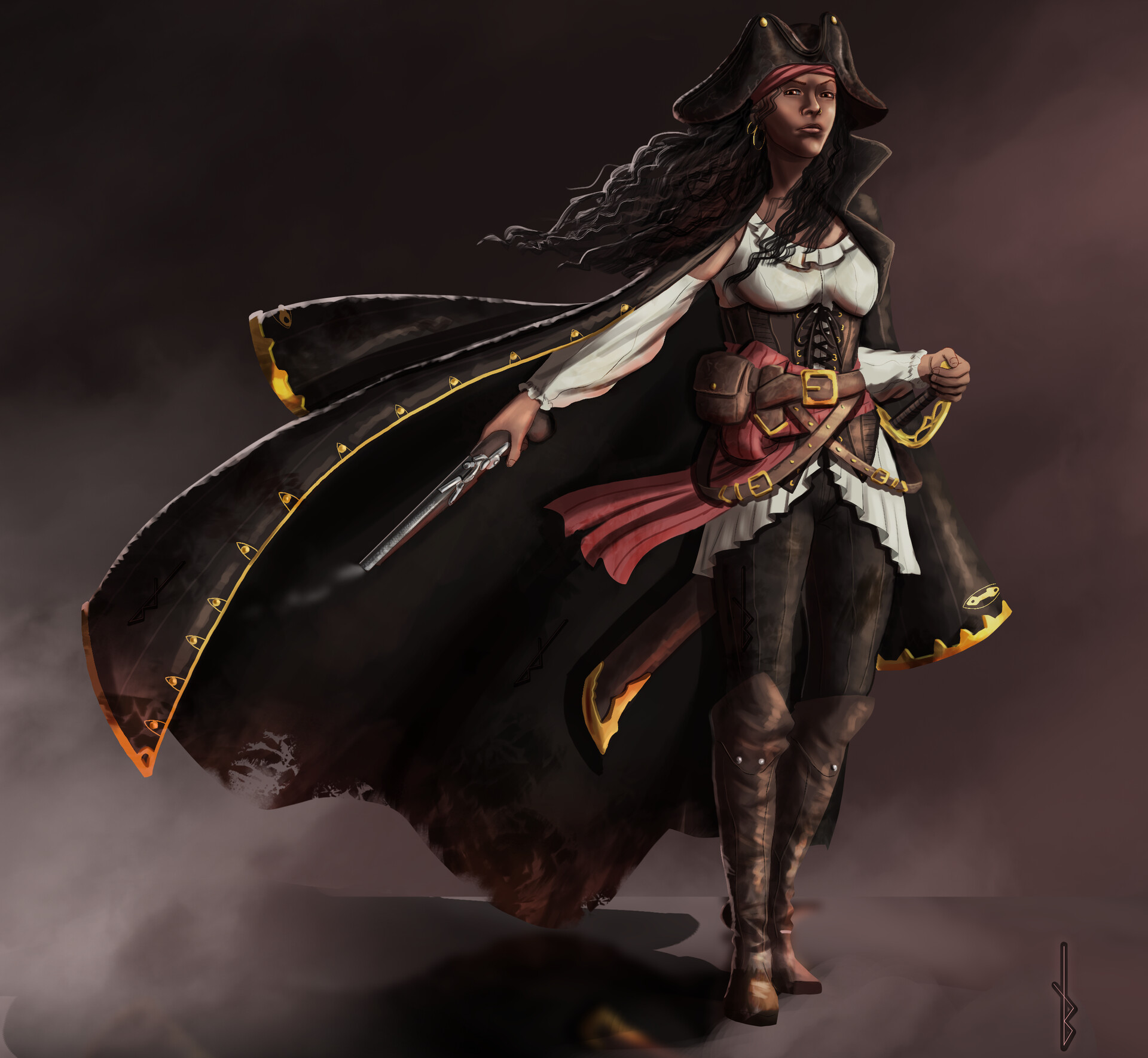Artstation Pirate Captain