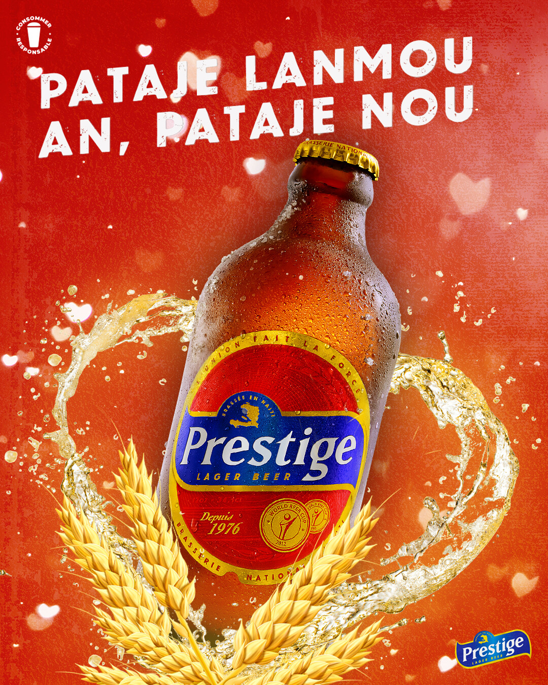 ArtStation - Prestige Beer (Haiti) Campaign
