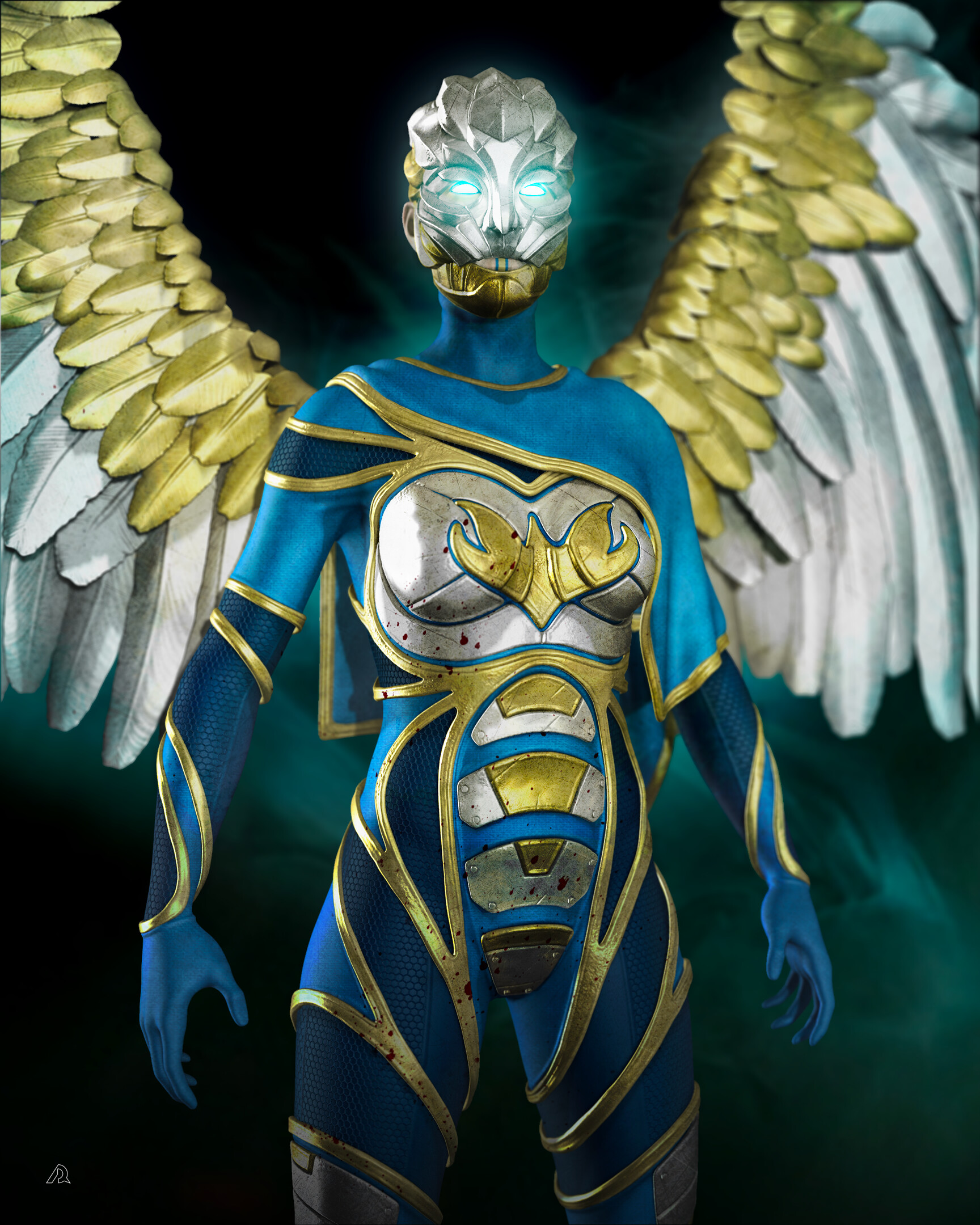 ArtStation - Éos, Dawn Godess - 3D Concept Sketch