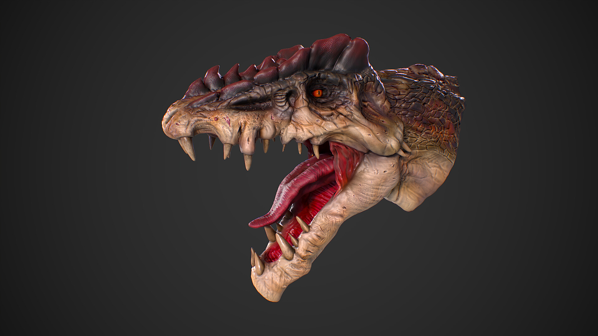 ArtStation - Dread Saurian Fan Art