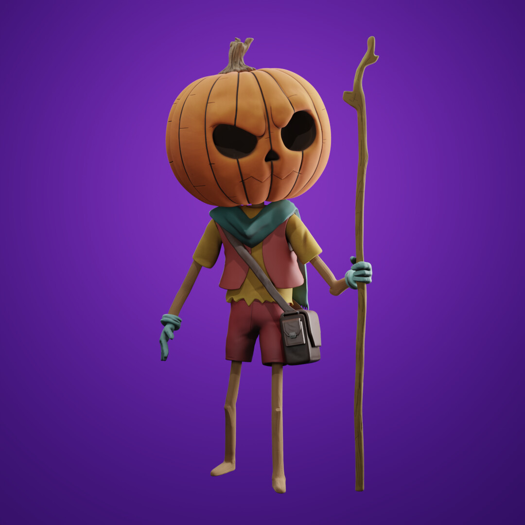ArtStation - Pumpkin Man