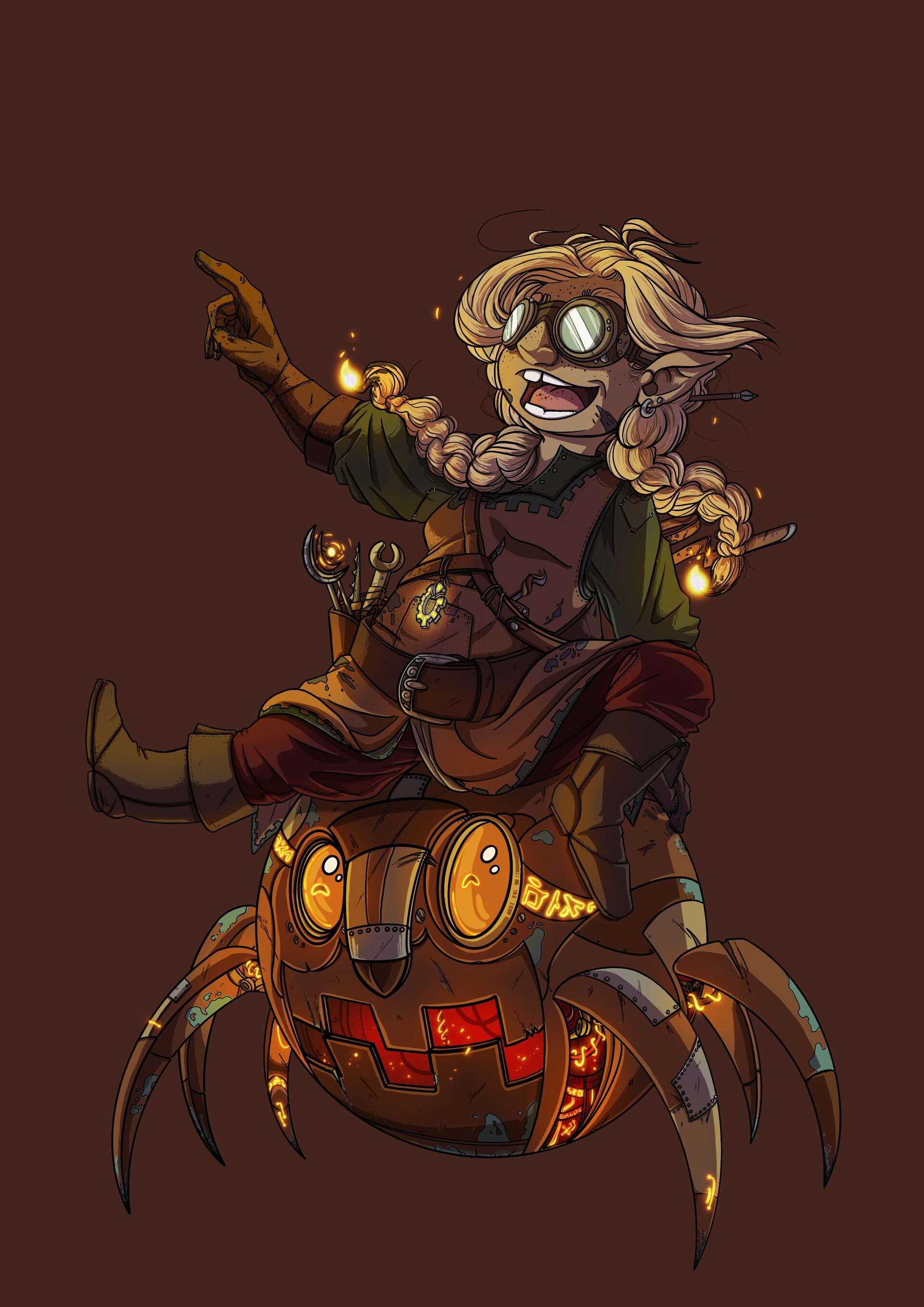 ArtStation - D&D Character Illustration