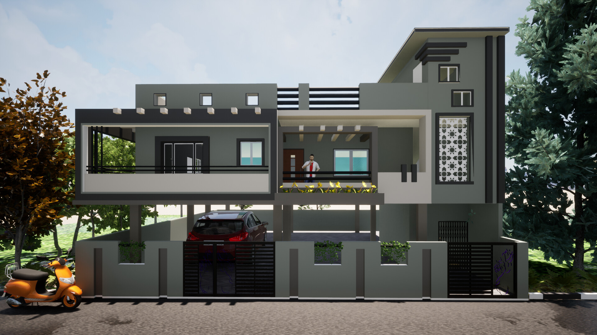 ArtStation - Exterior As well as Interior Designing