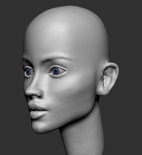 ArtStation - 3D FACE MODELLING