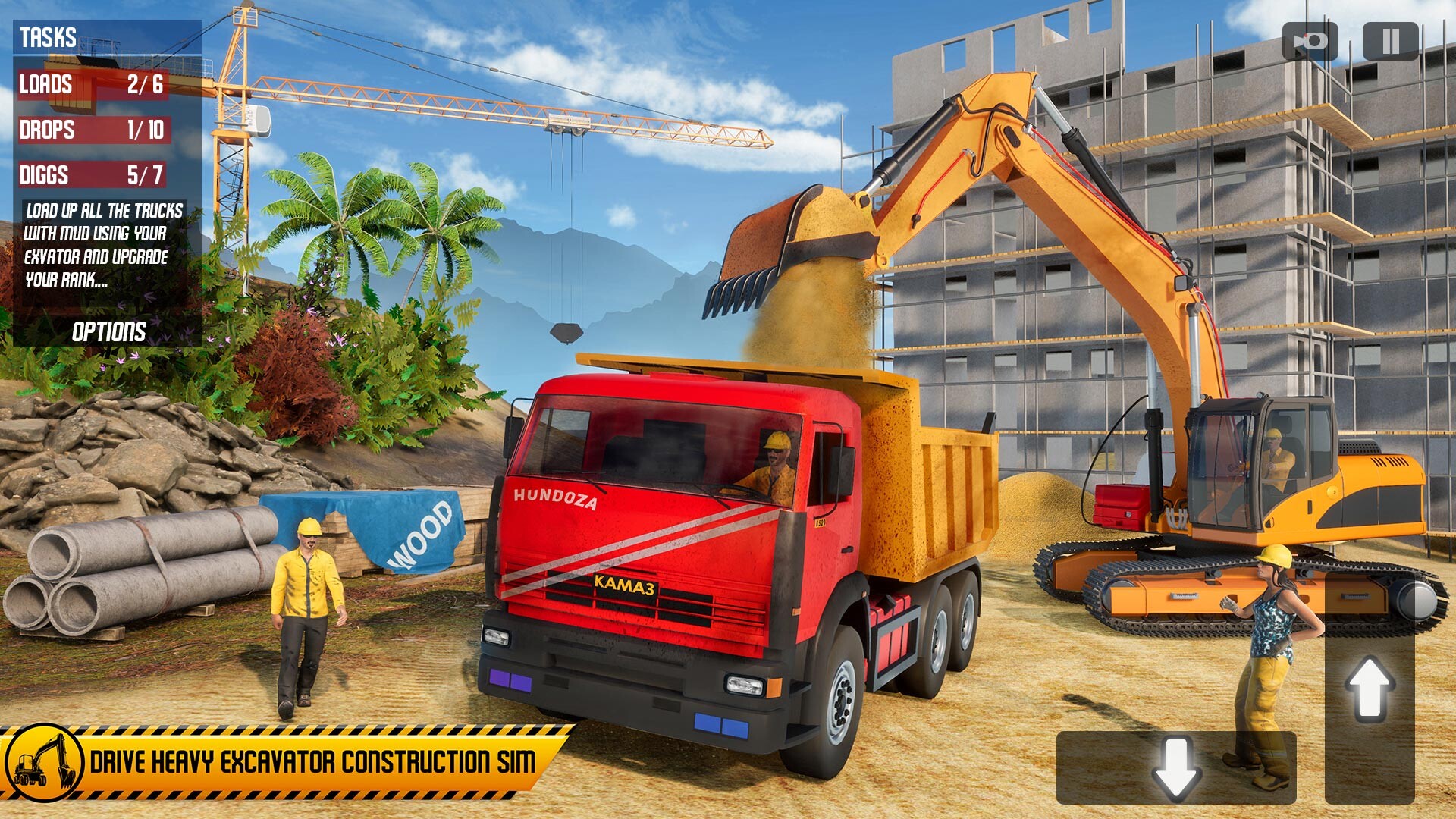 ArtStation - Excavator sim