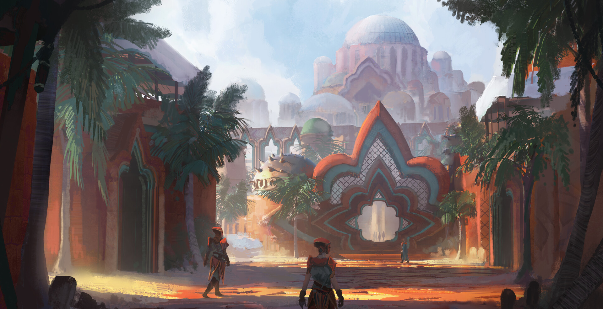 ArtStation - Magic the gathering - Fallaji Concepts the brothers war