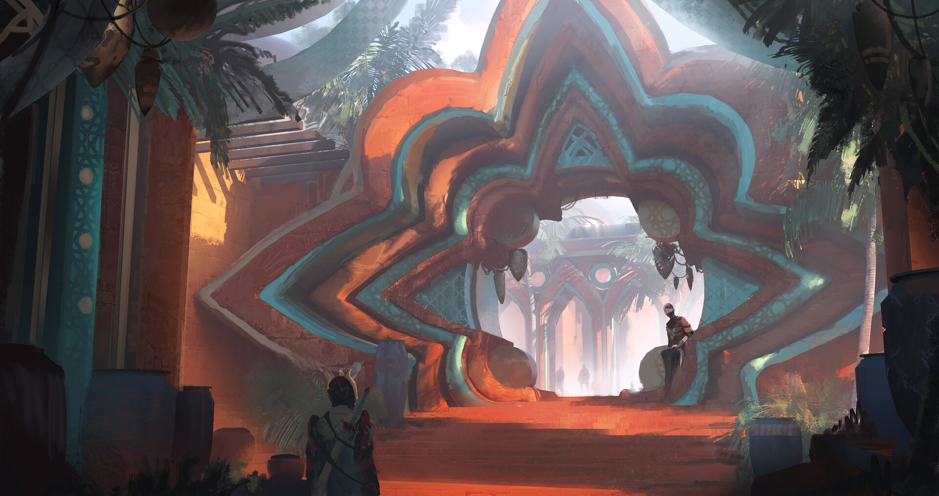 Leon Tukker - Magic the gathering - Fallaji Concepts the brothers war