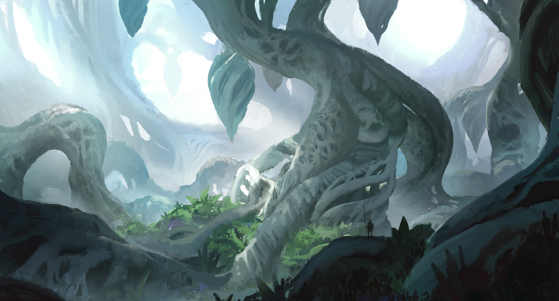 Leon Tukker - Magic the Gathering - Brothers war Argoth Concepts