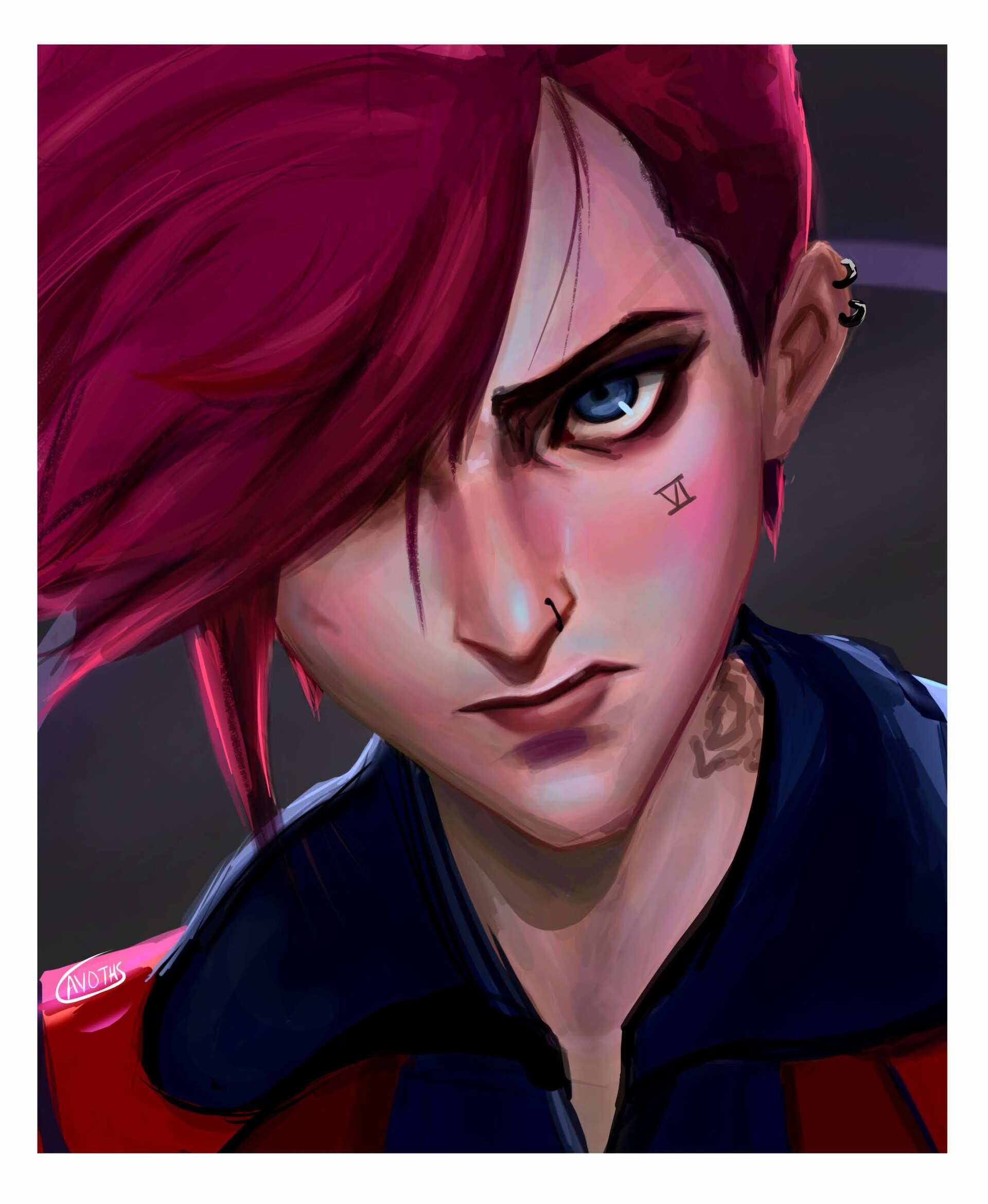 ArtStation - Vi from Arcane