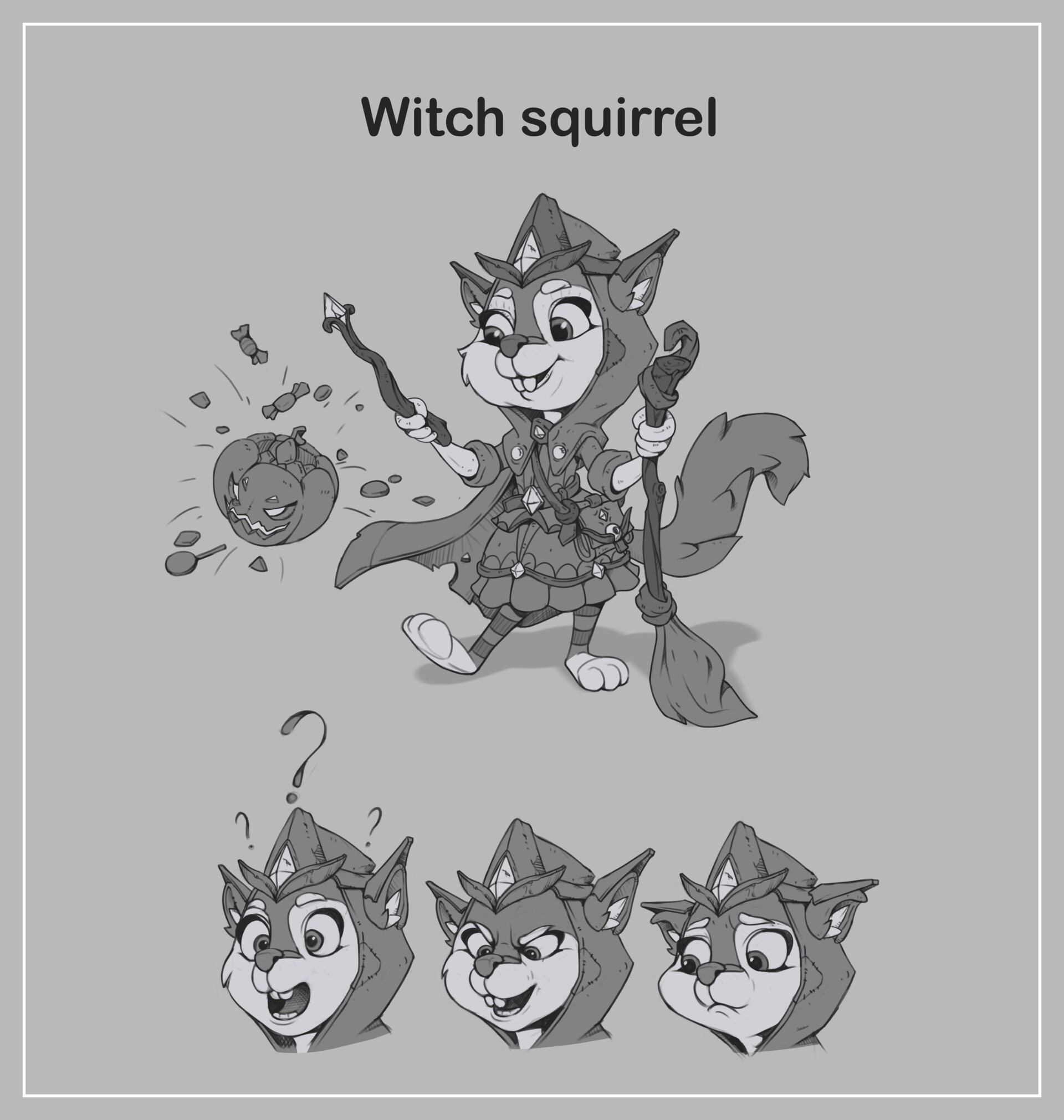 ArtStation - With squirrel