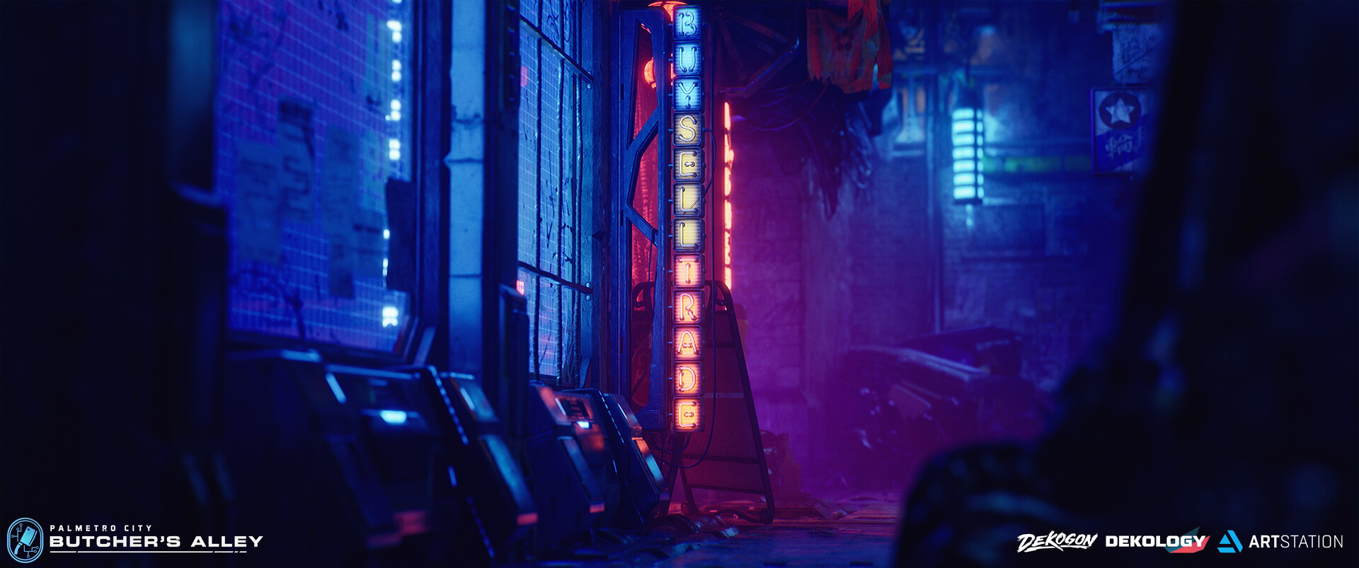 Geoffroy Calis - Butcher's Alley : Night / Lighting