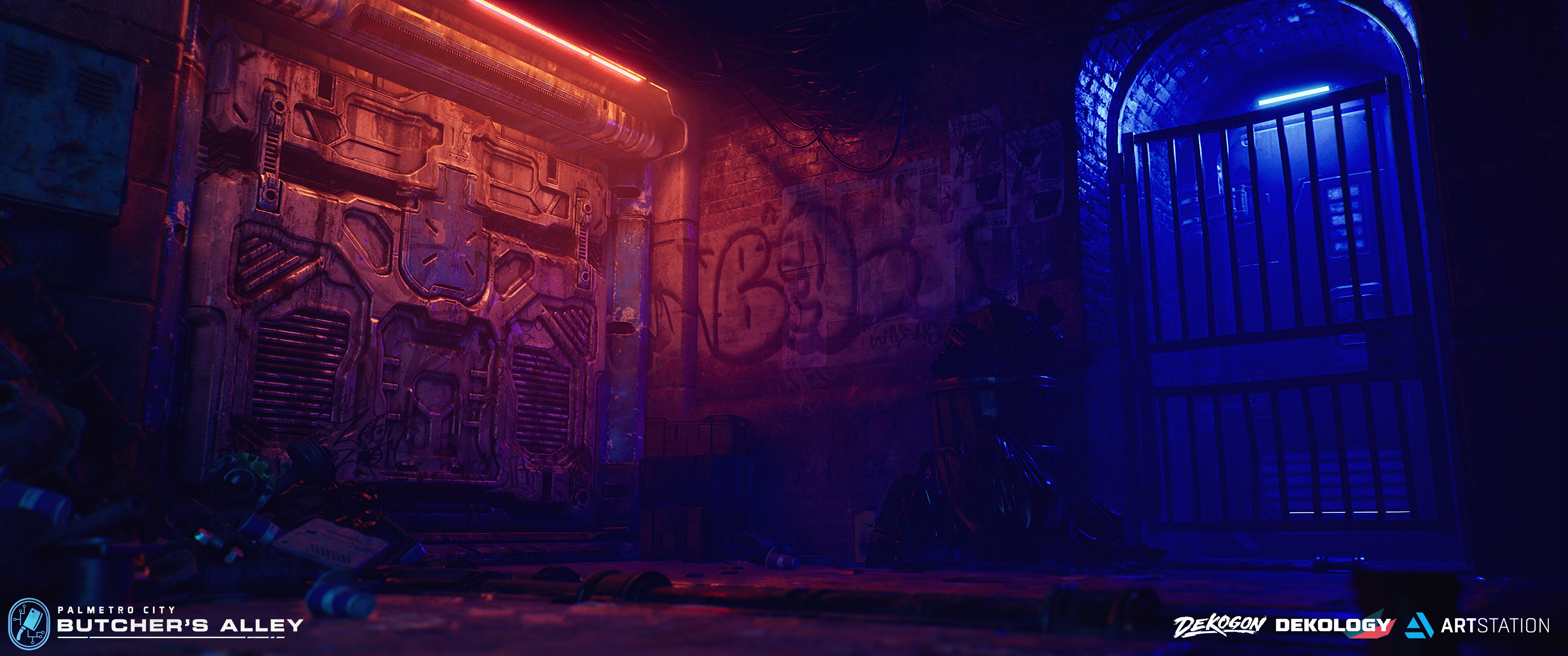 Geoffroy Calis - Butcher's Alley : Night / Lighting