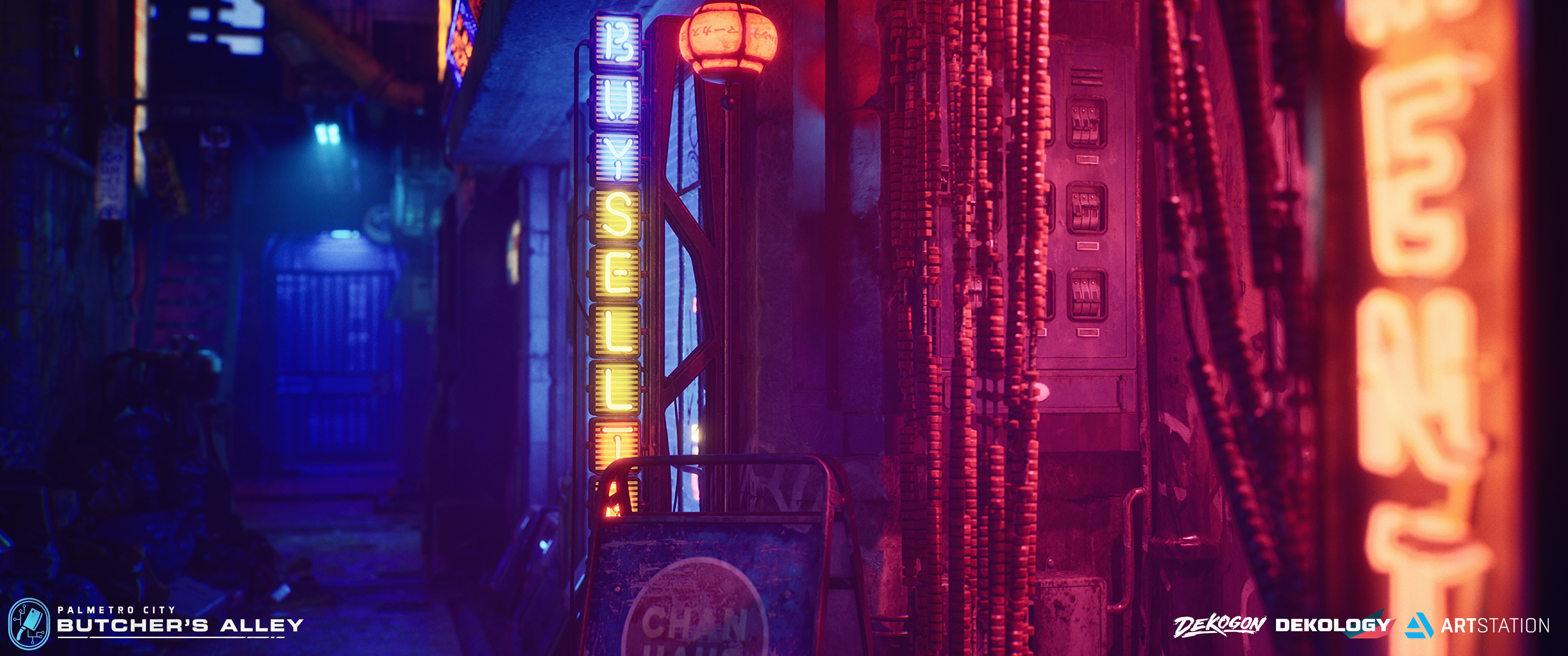 Geoffroy Calis - Butcher's Alley : Night / Lighting