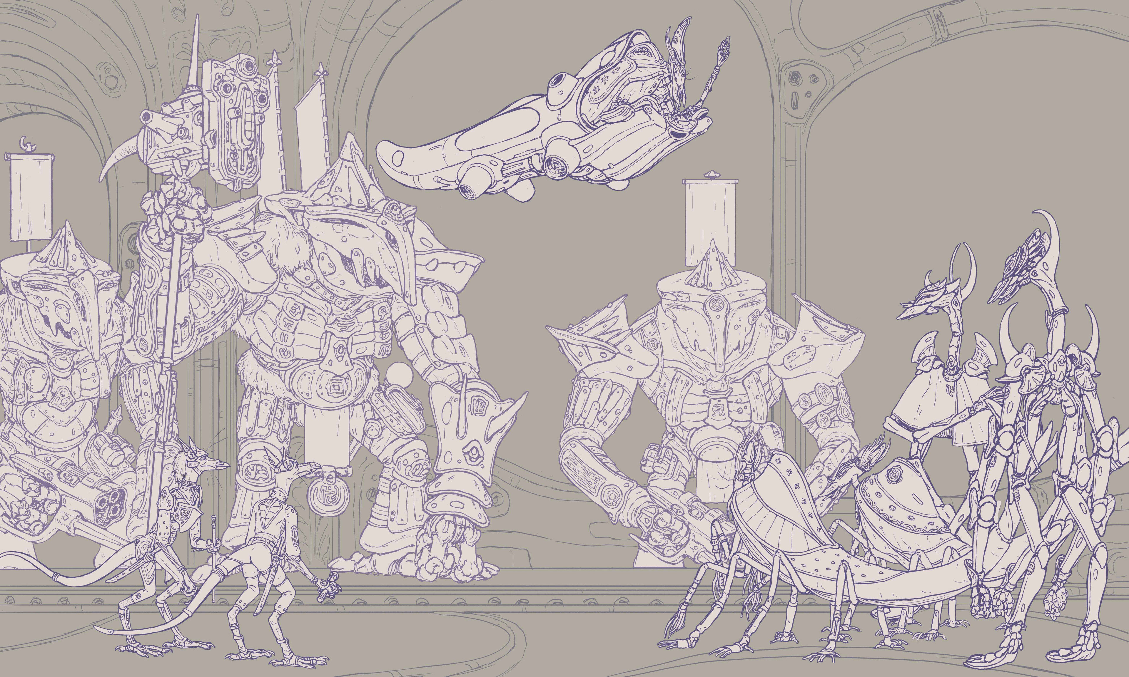 Lucas Roussel - Halo Covenants Fan-Redesign