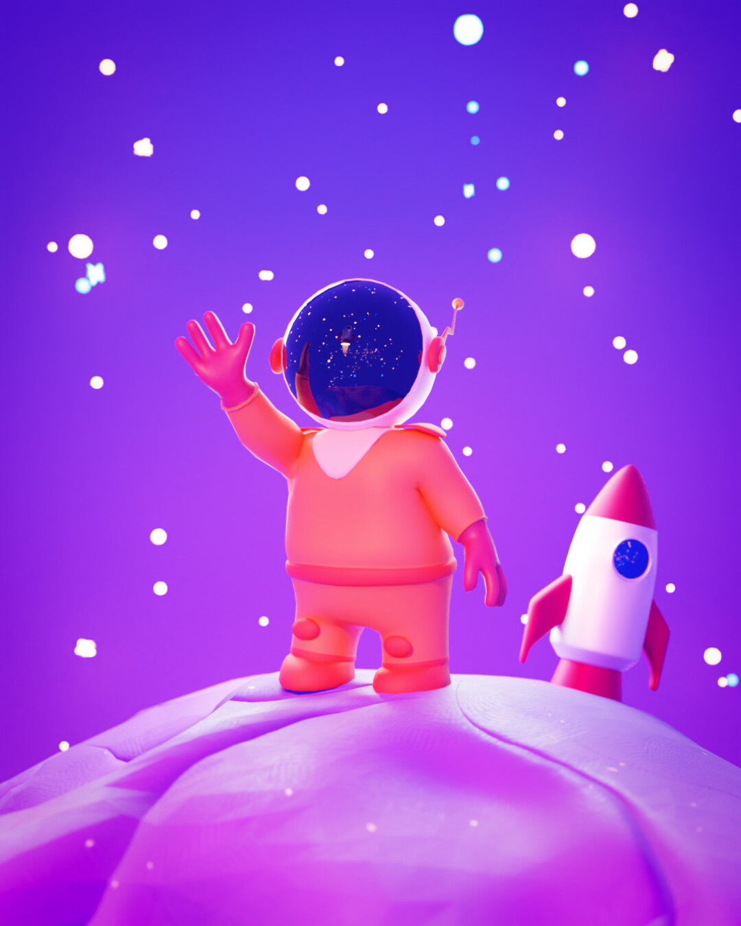 ArtStation - Space man