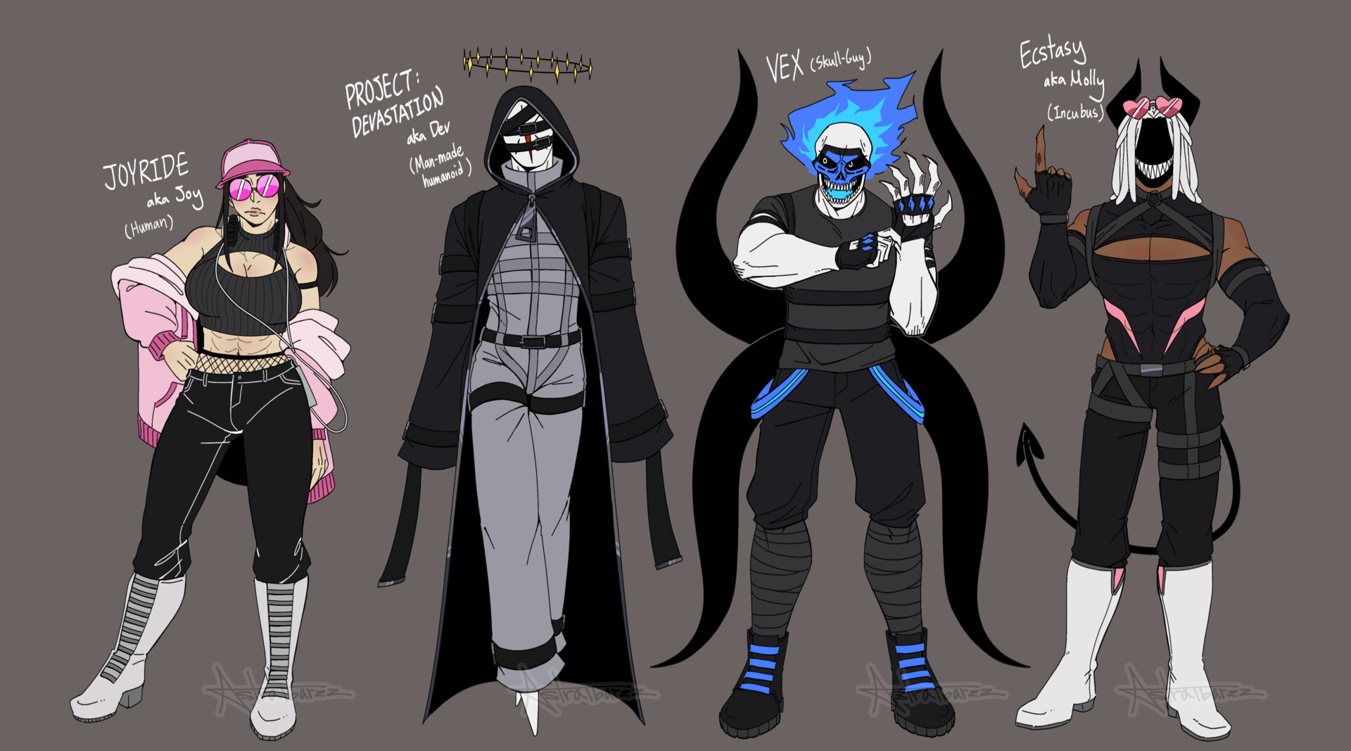 ArtStation - Original Characters - The A-Team